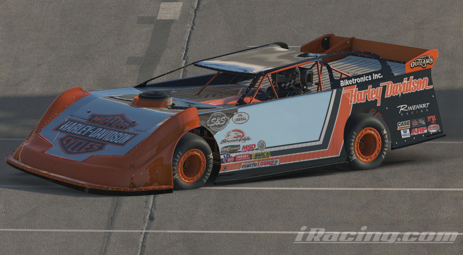 HARLEY DAVIDSON DIRT LATE MODEL (NO NUMBERS) by Scott Van Ness ...