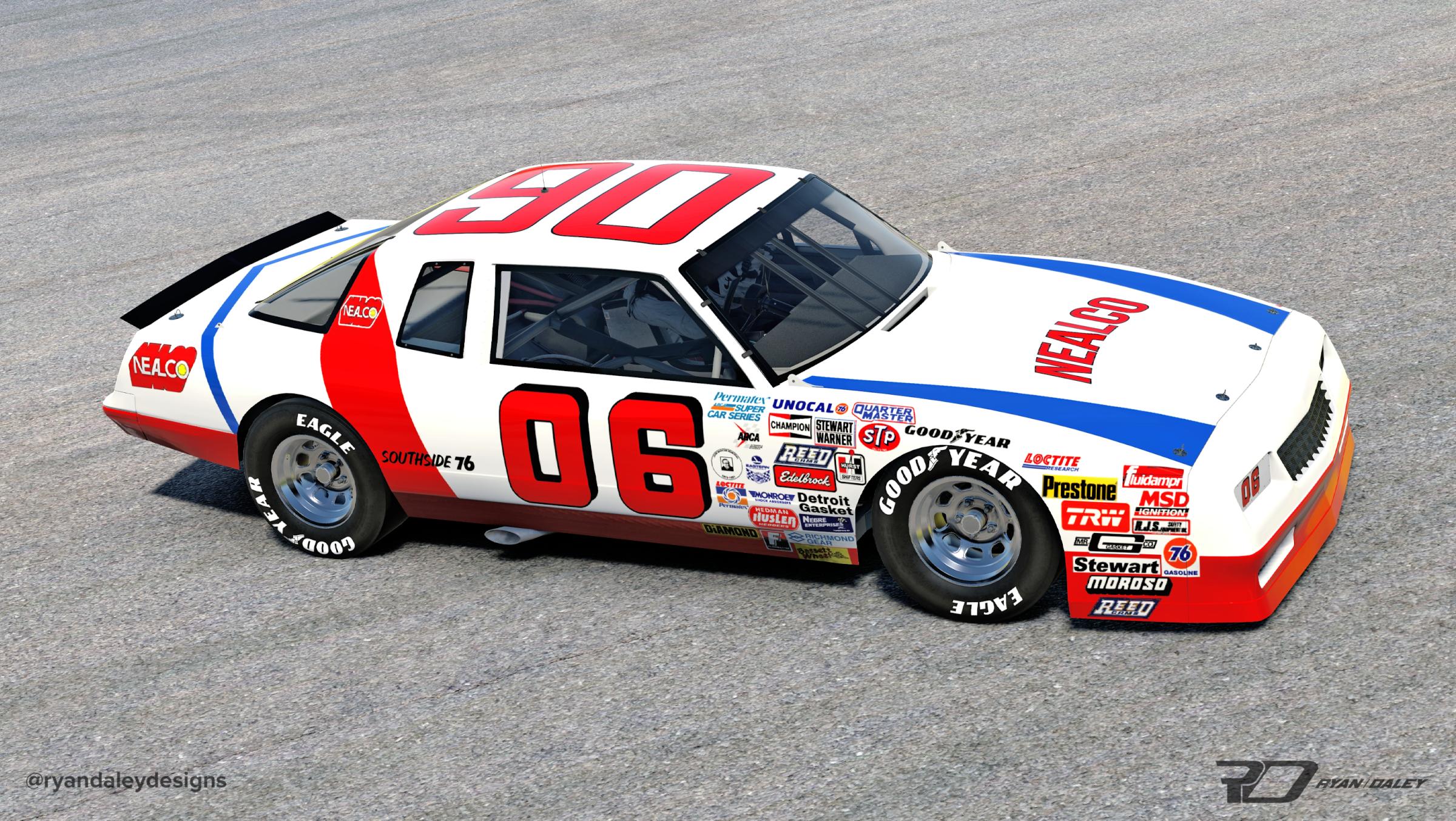 1988 #06 Randy Smith NealCo ARCA No Numbers by Ryan Daley - Trading Paints