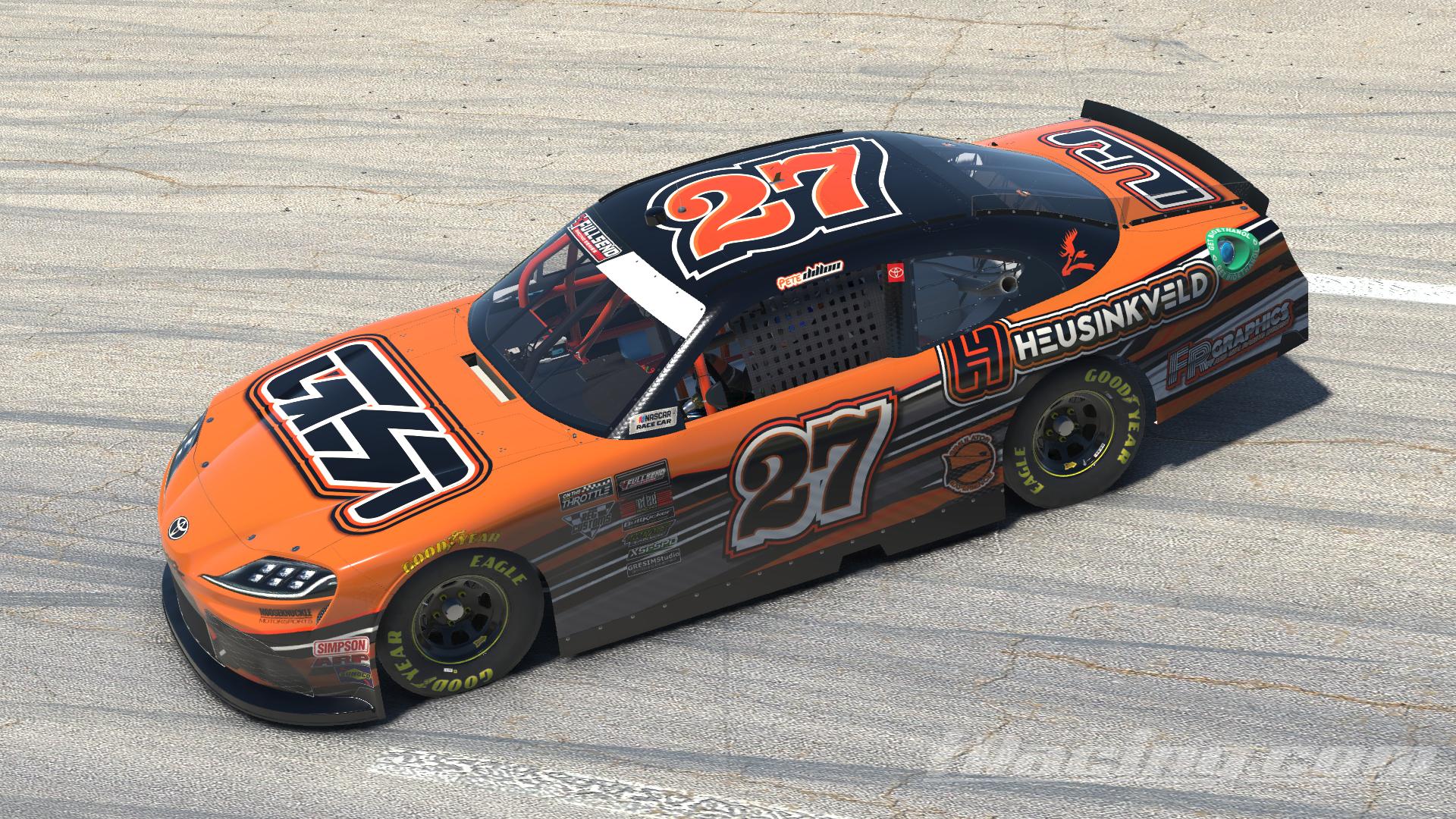 Pete Dillon 2023 Xfinity Supra by Jason Furqueron - Trading Paints