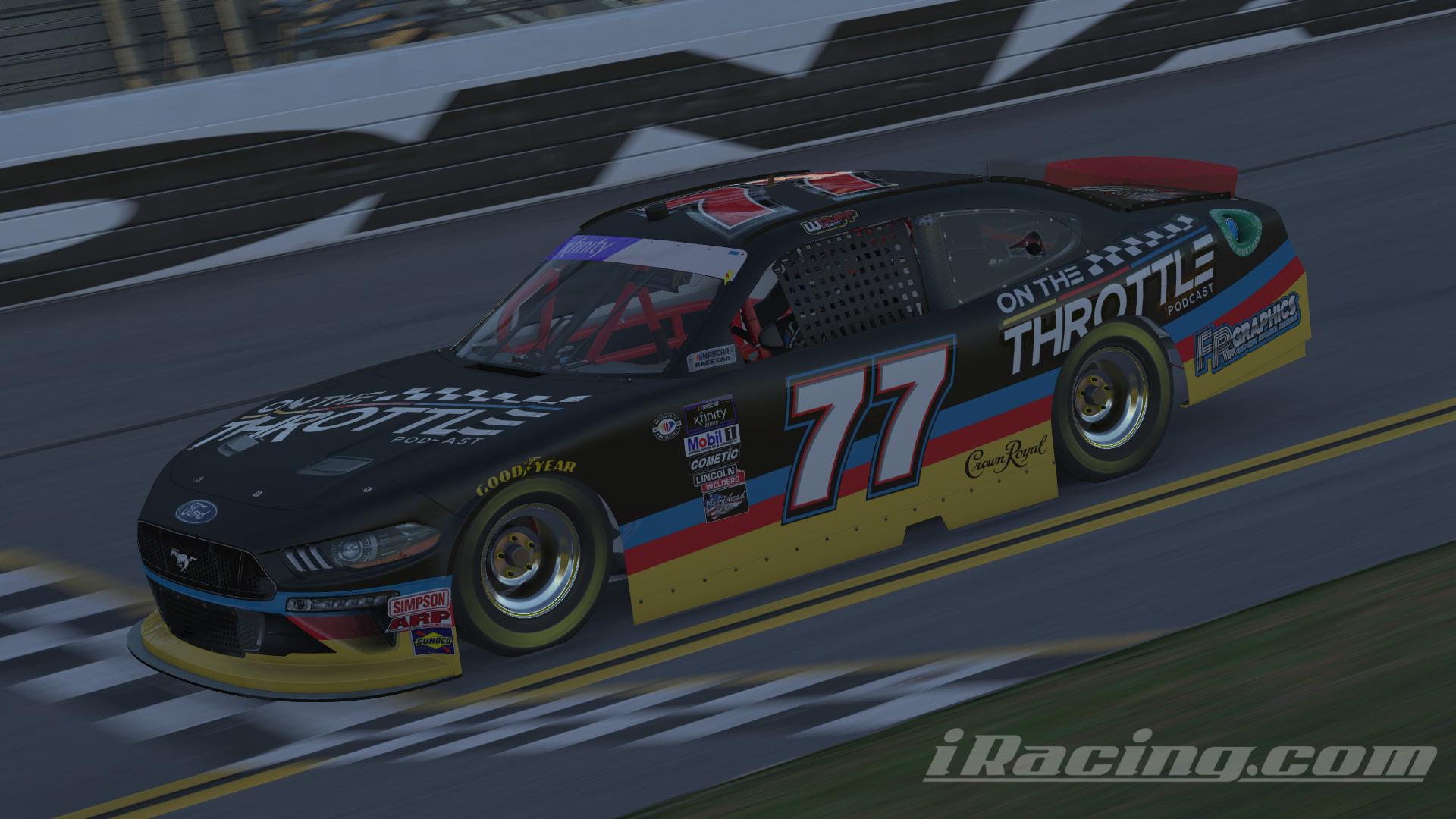 William Duff 2023 On The Throttle Podcast NASCAR Xfinity Series Ford ...