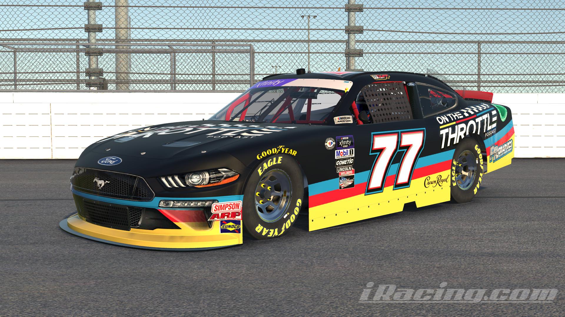 William Duff 2023 On The Throttle Podcast NASCAR Xfinity Series Ford ...