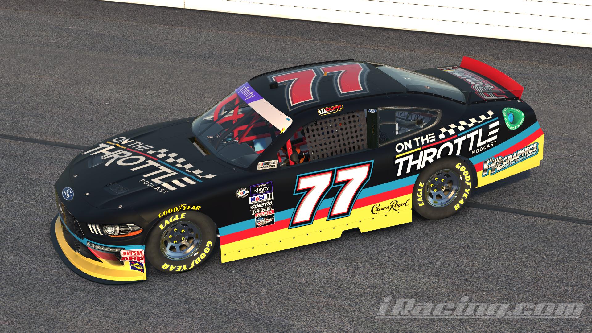 William Duff 2023 On The Throttle Podcast NASCAR Xfinity Series Ford ...