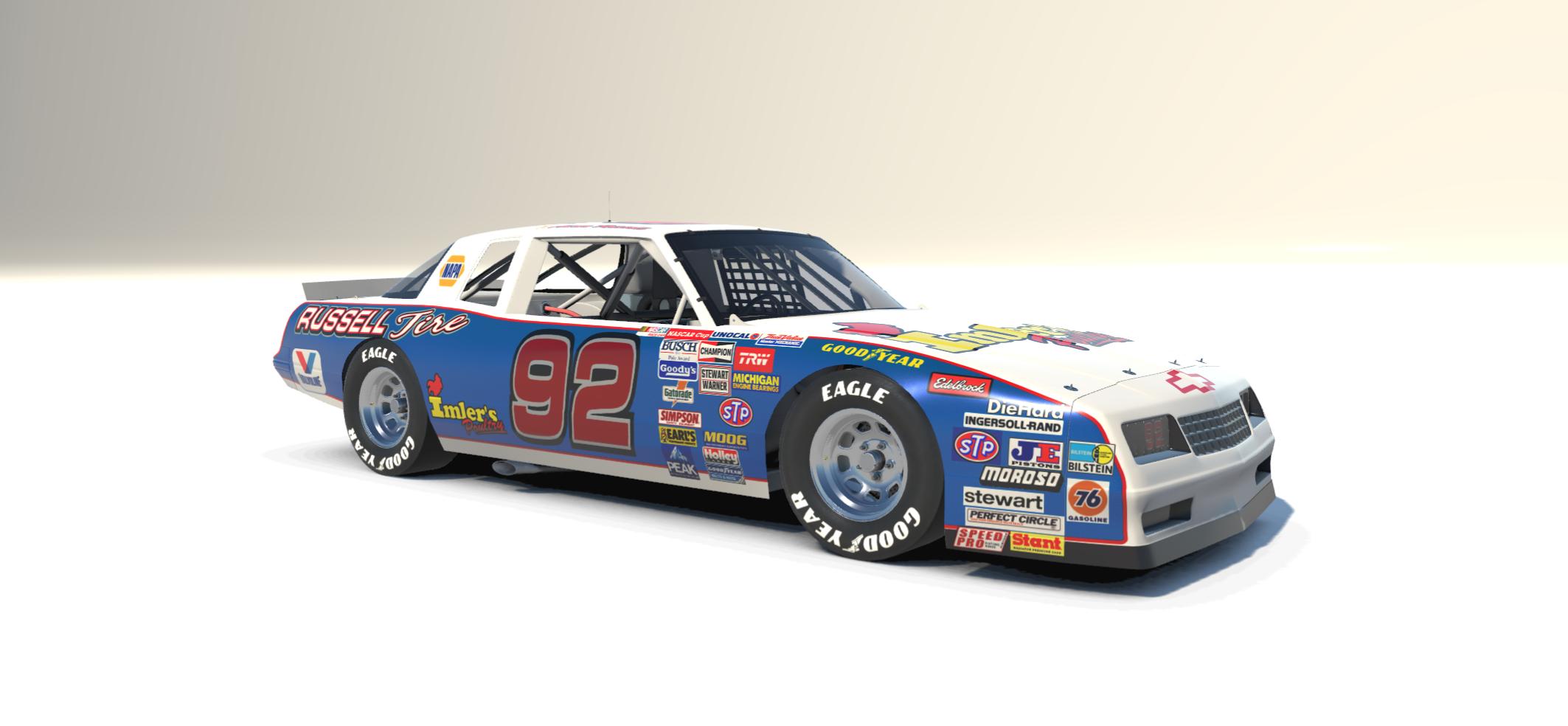 Aaron Russell 2023 Firecracker 400 NN by Aaron Russell - Trading Paints