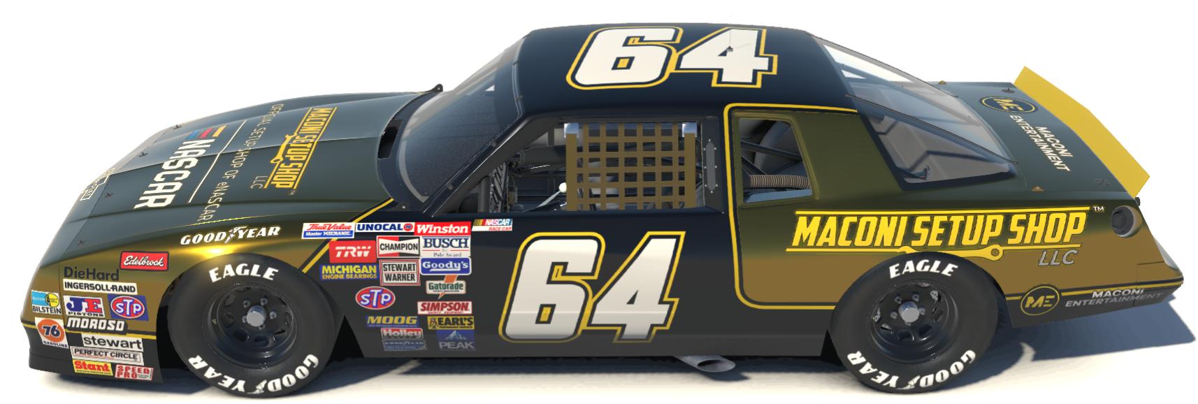 Maconi Setup Shop - Sponsored Driver (Gold) - 87 Monte Carlo 23S3 by ...