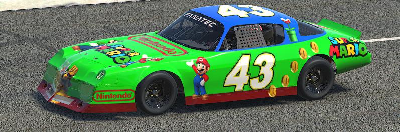 Super Mario Stock Car by Greg C Barton - Trading Paints