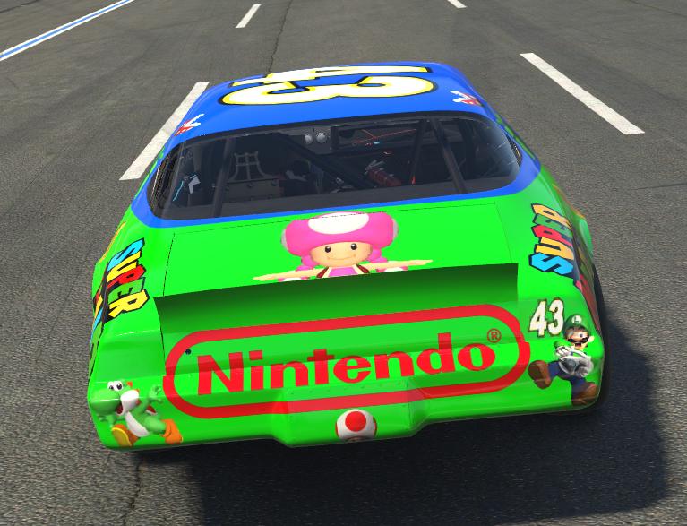 Super Mario Stock Car by Greg C Barton - Trading Paints