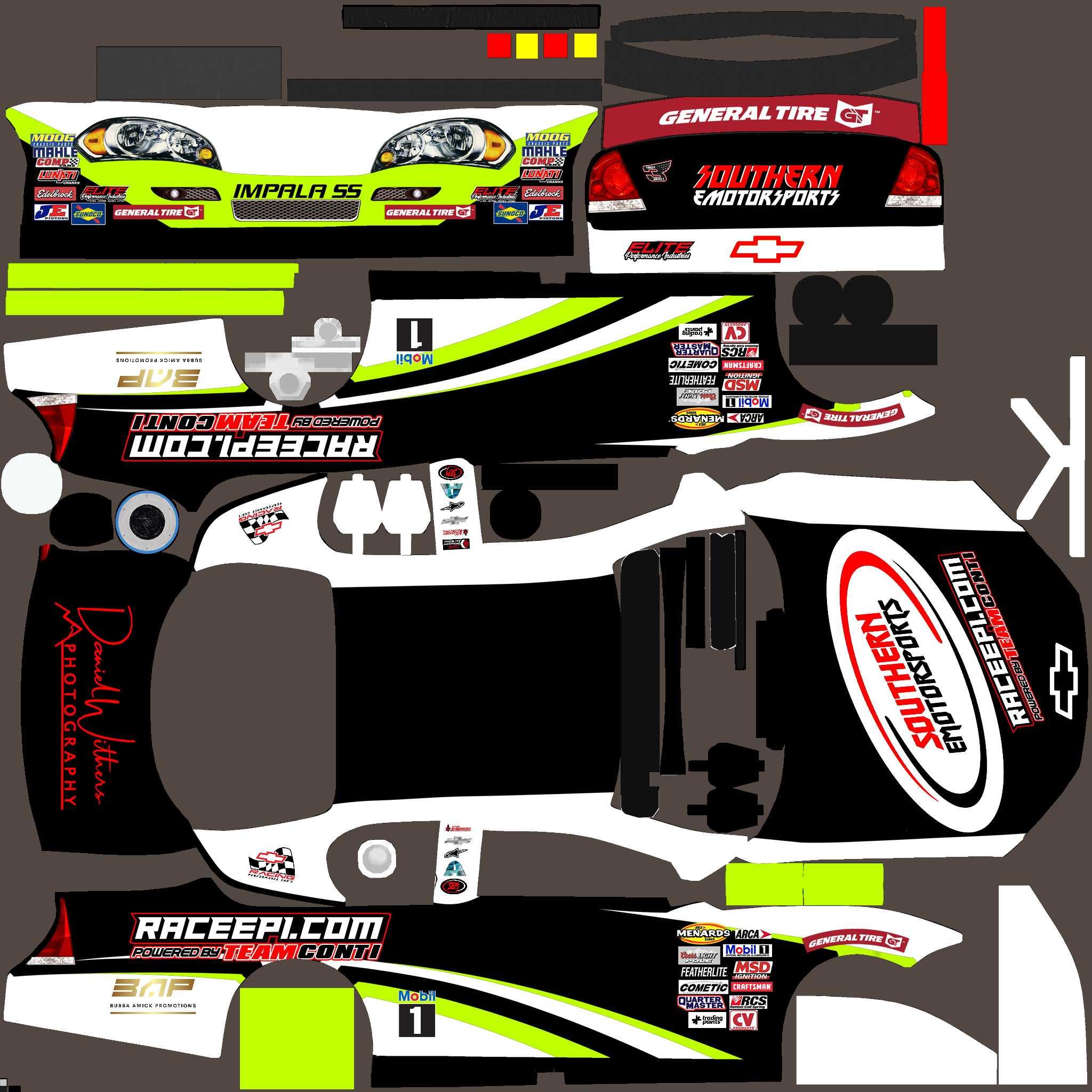 Southern E ARCA by Mike S. - Trading Paints