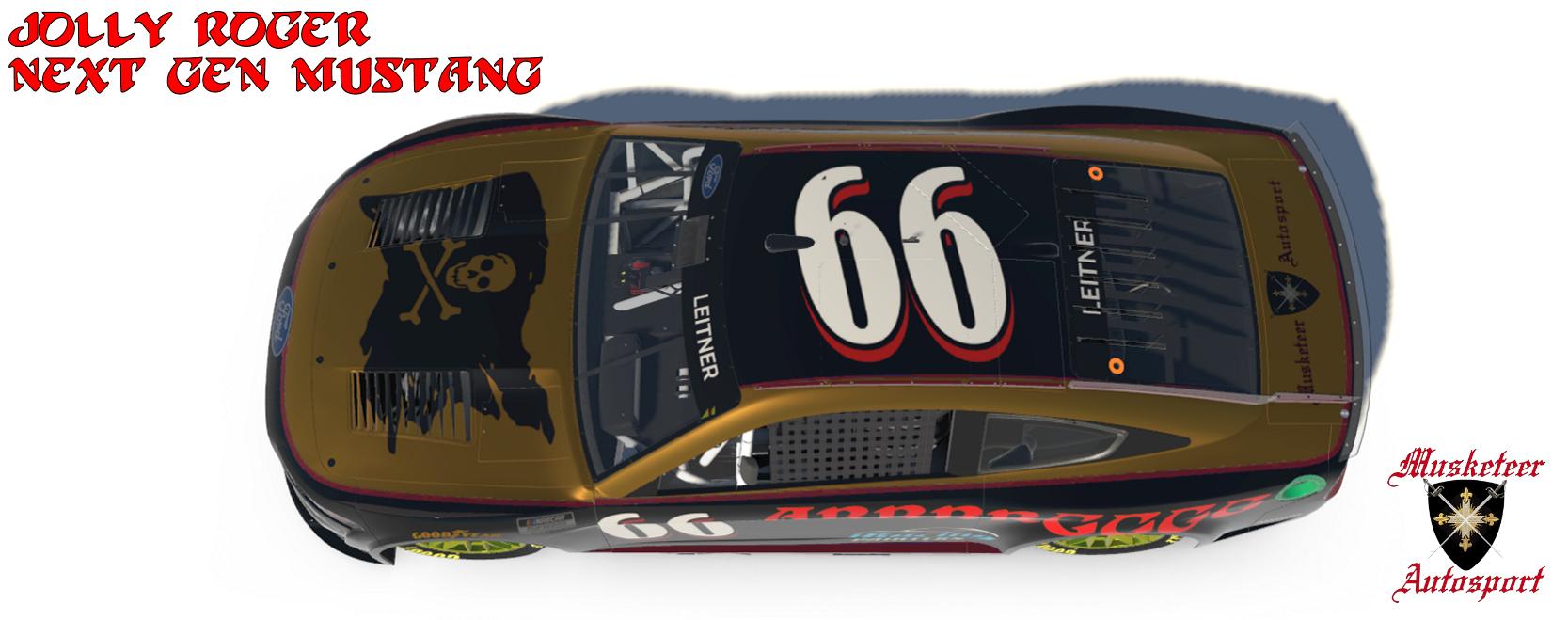 Jolly Roger Next Gen Mustang by Scott Leitner2 - Trading Paints