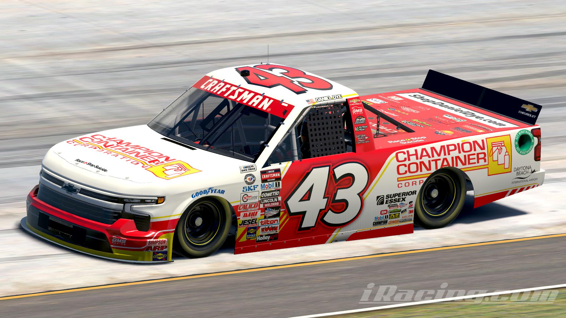 2023 Daniel Dye Champion Container Chevrolet Silverado RST by Leighton ...