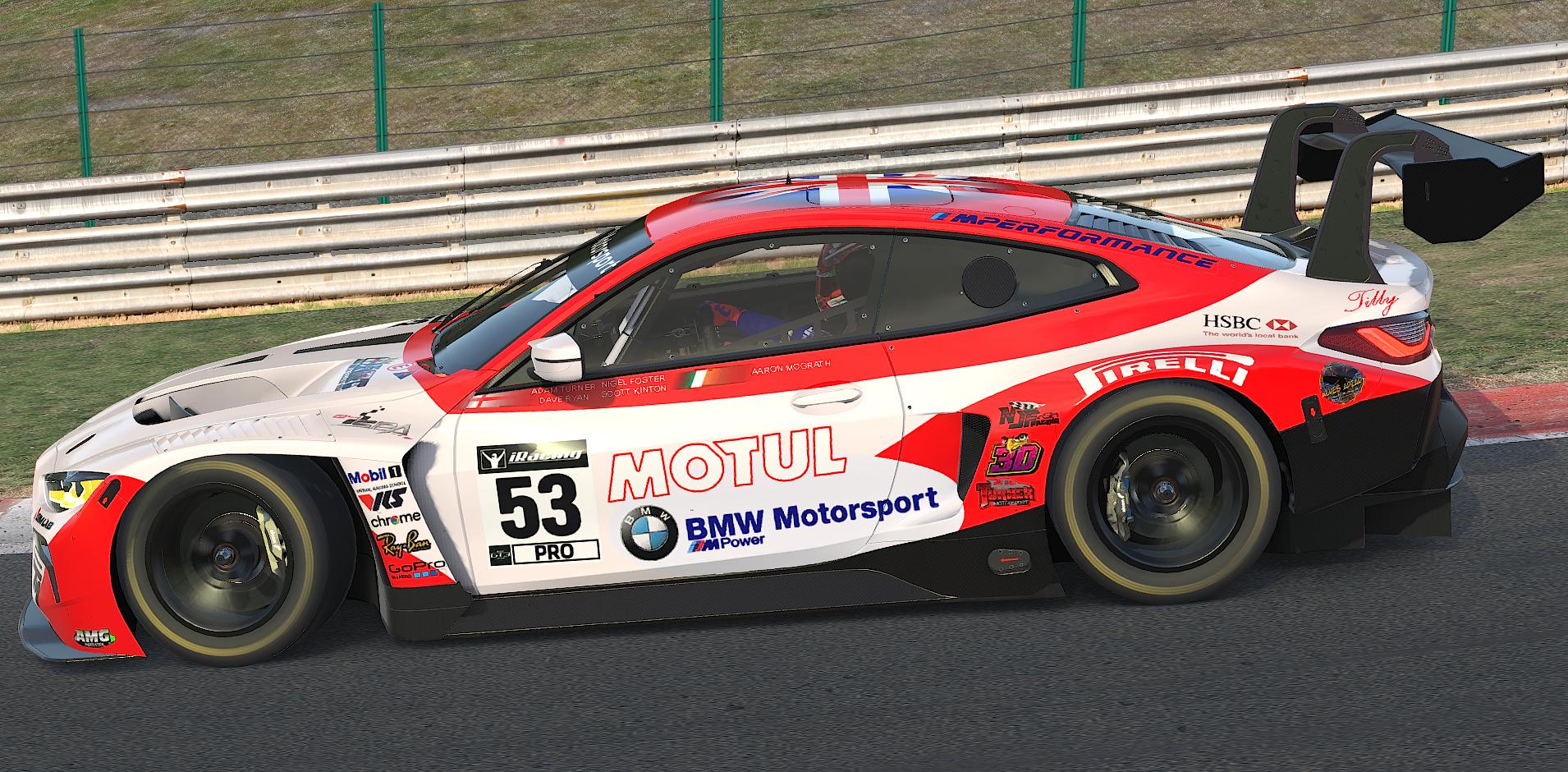 OGRT BMW M4 SPA 24HR by Nigel Foster - Trading Paints