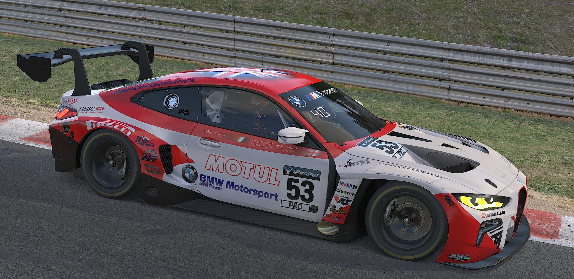 OGRT BMW M4 SPA 24HR by Nigel Foster - Trading Paints