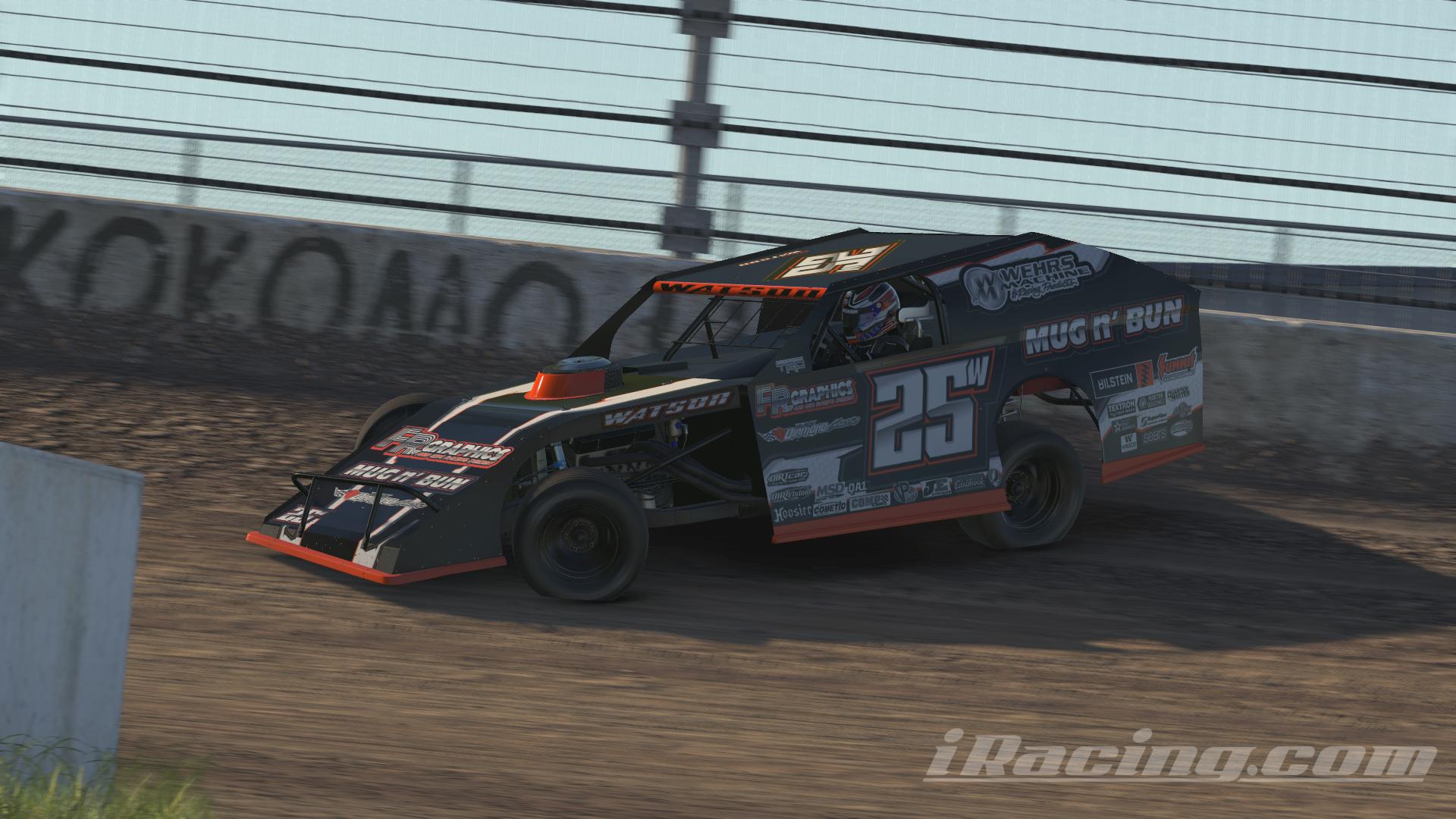 Shaun Watson 2023 Dirt UMP Modified by Jason Furqueron - Trading Paints
