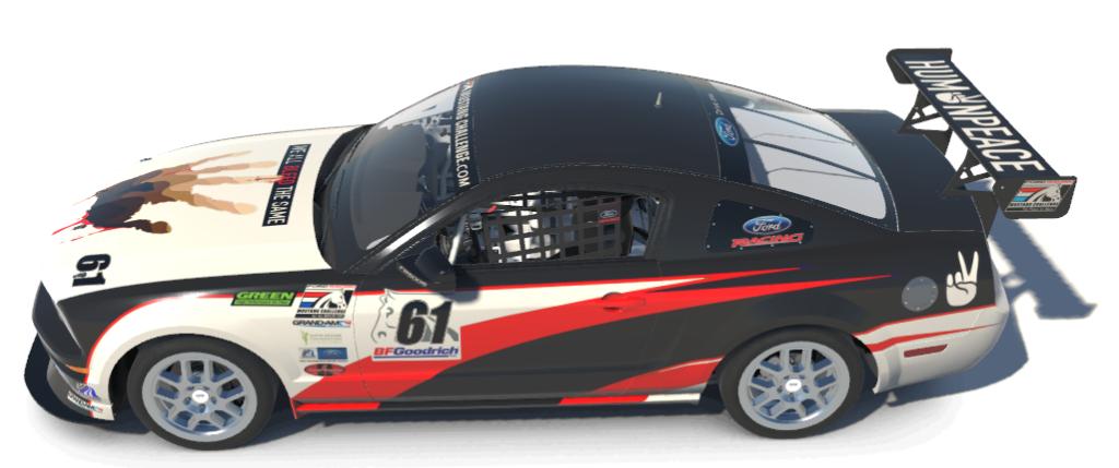 FR500 Mustang Humanpeace by Marcellus Breuning - Trading Paints