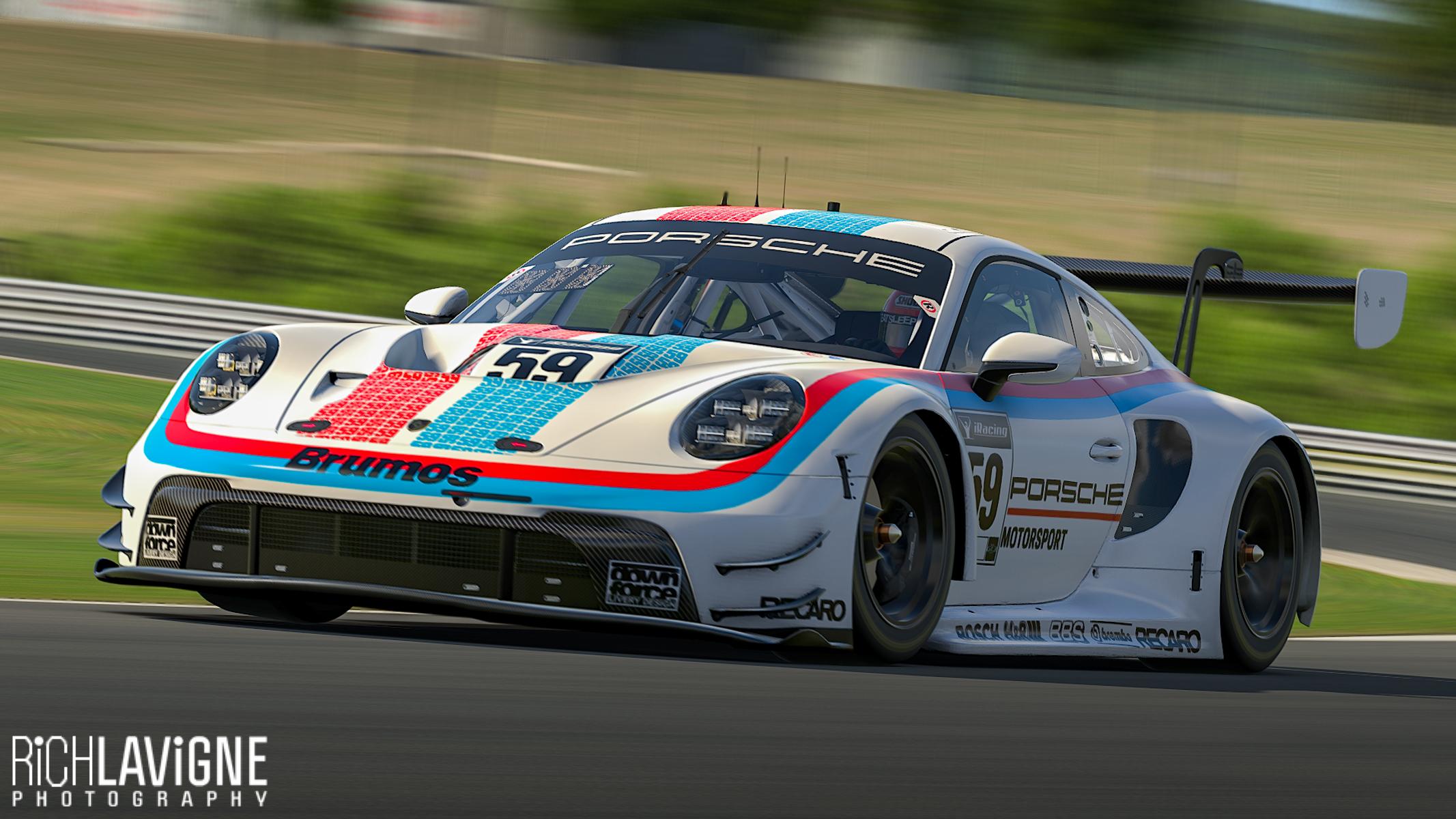 Brumos 992 GT3R by Richard Lavigne - Trading Paints