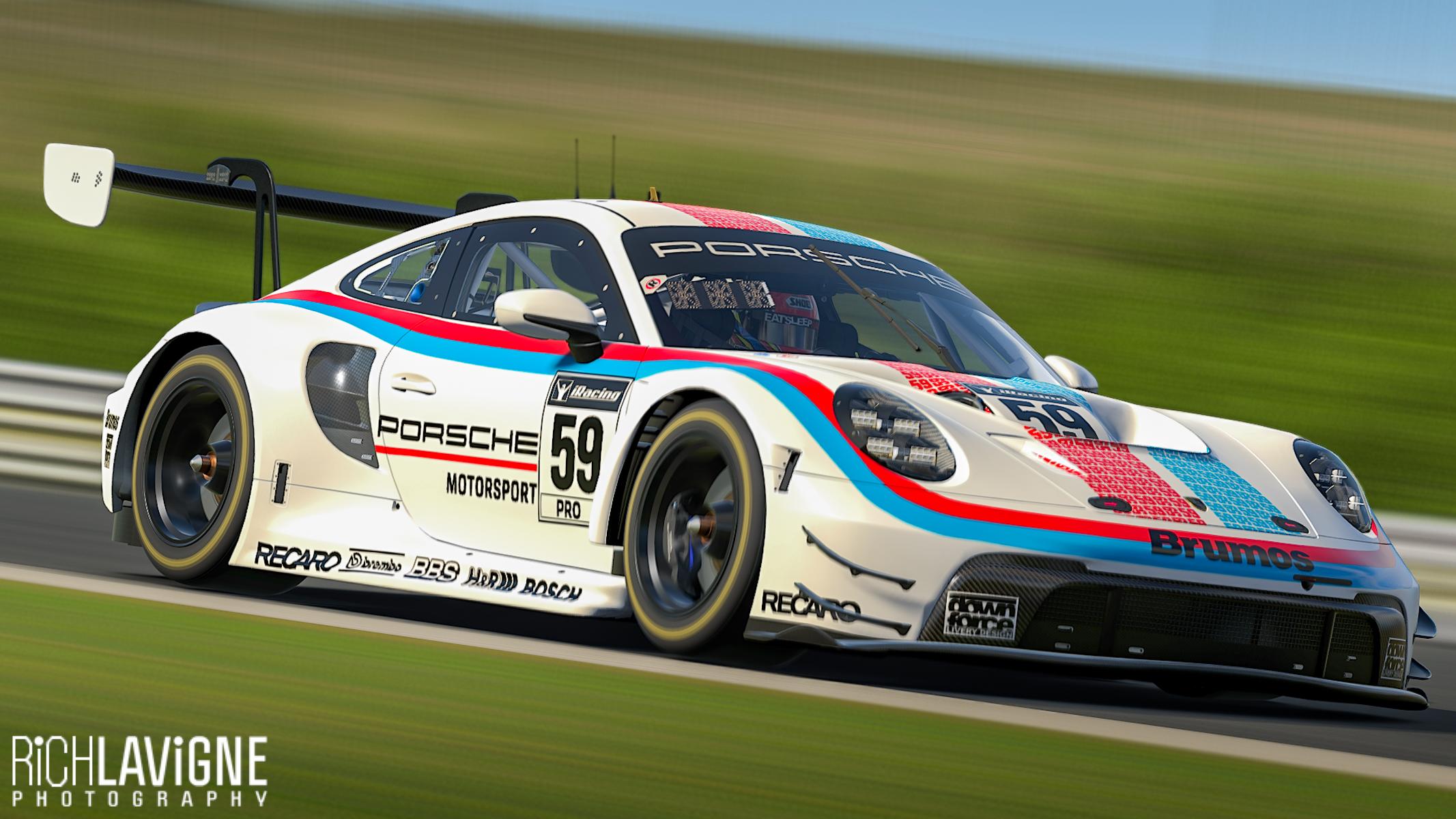 Brumos 992 GT3R by Richard Lavigne - Trading Paints