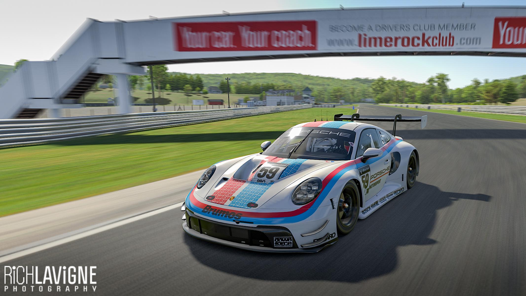 Brumos 992 GT3R by Richard Lavigne - Trading Paints