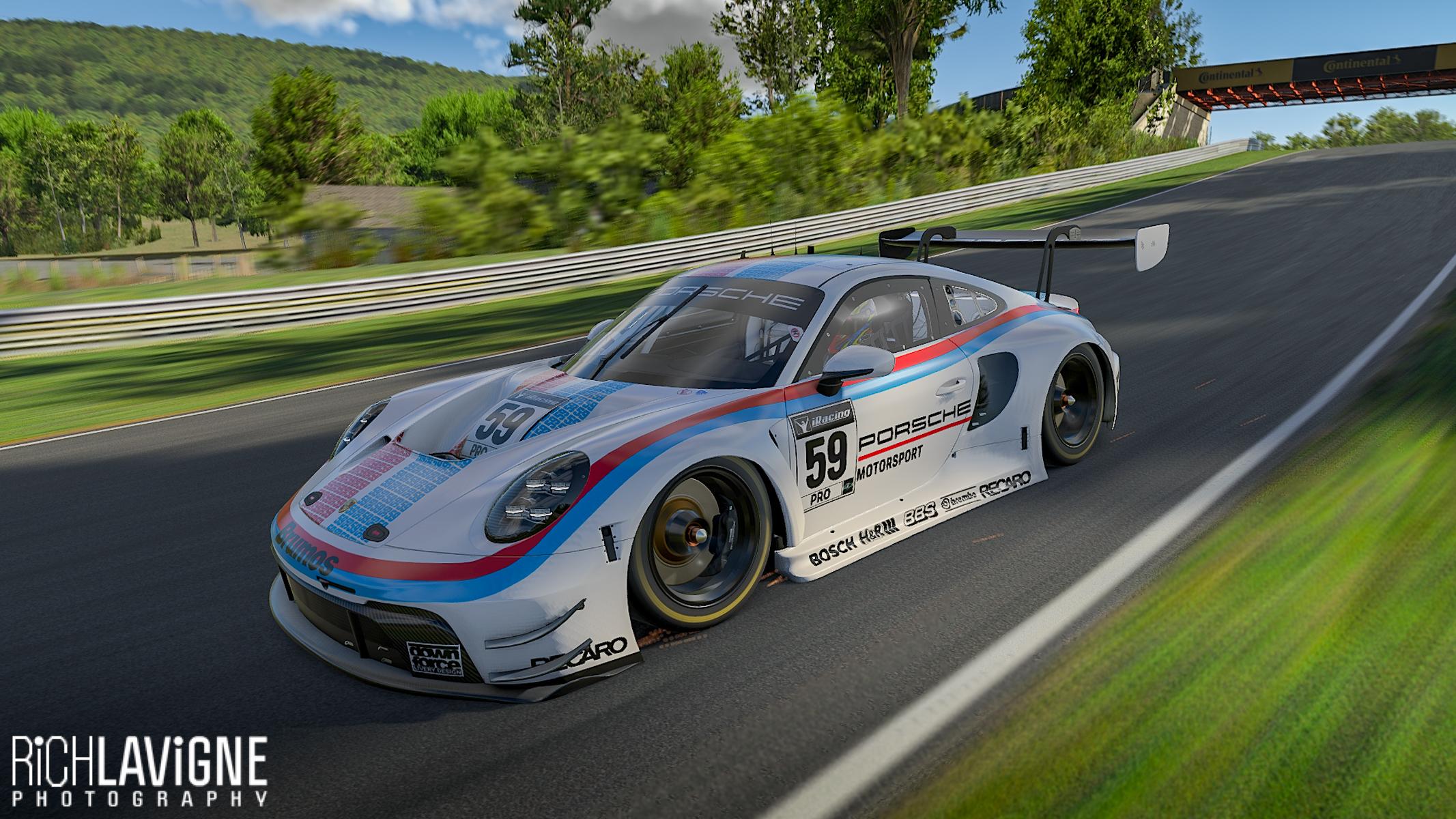 Brumos 992 GT3R by Richard Lavigne - Trading Paints