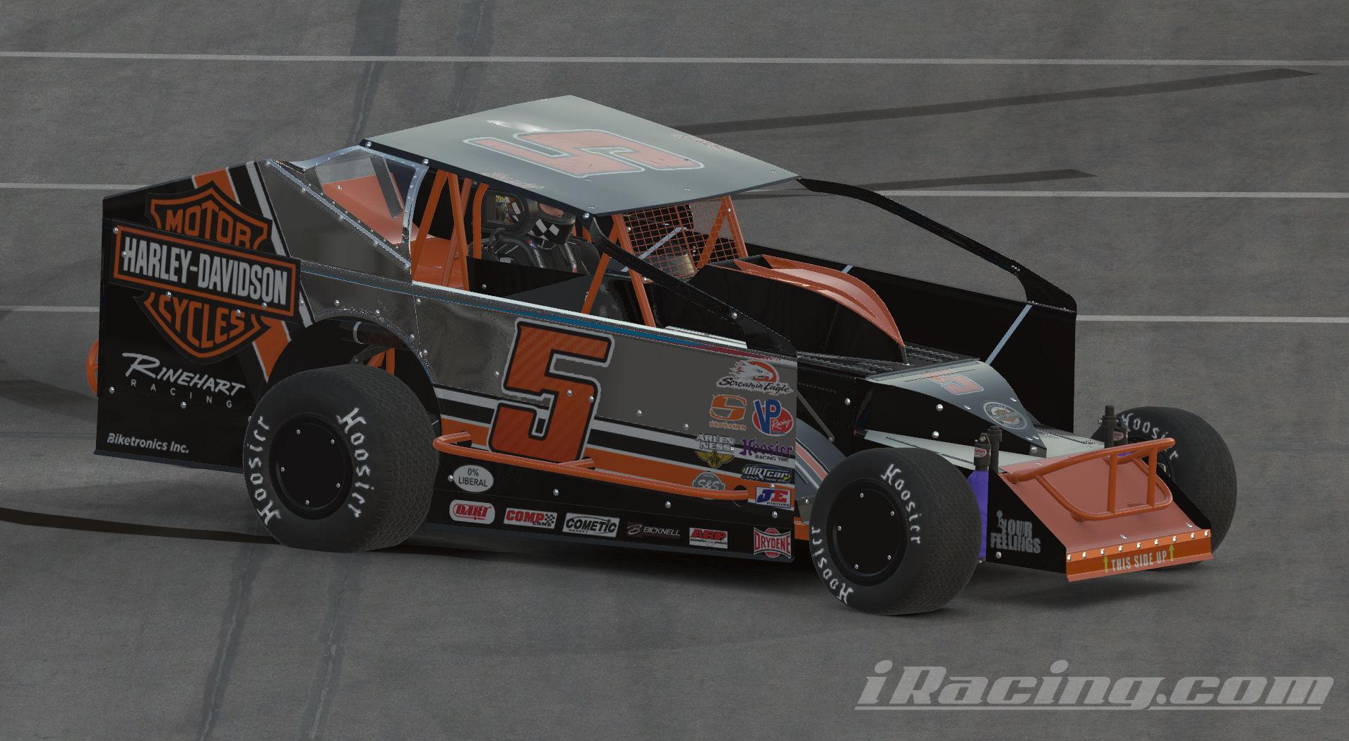 #5 HARLEY DAVIDSON DIRT MODIFIED by Scott Van Ness - Trading Paints