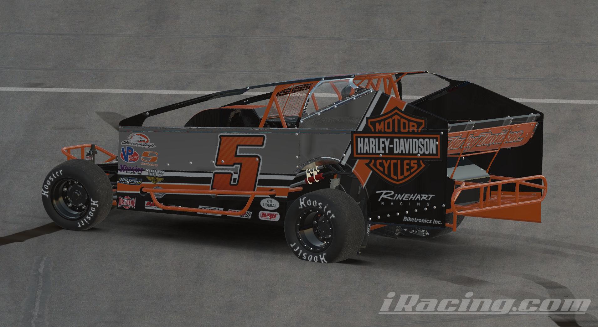 #5 HARLEY DAVIDSON DIRT MODIFIED by Scott Van Ness - Trading Paints