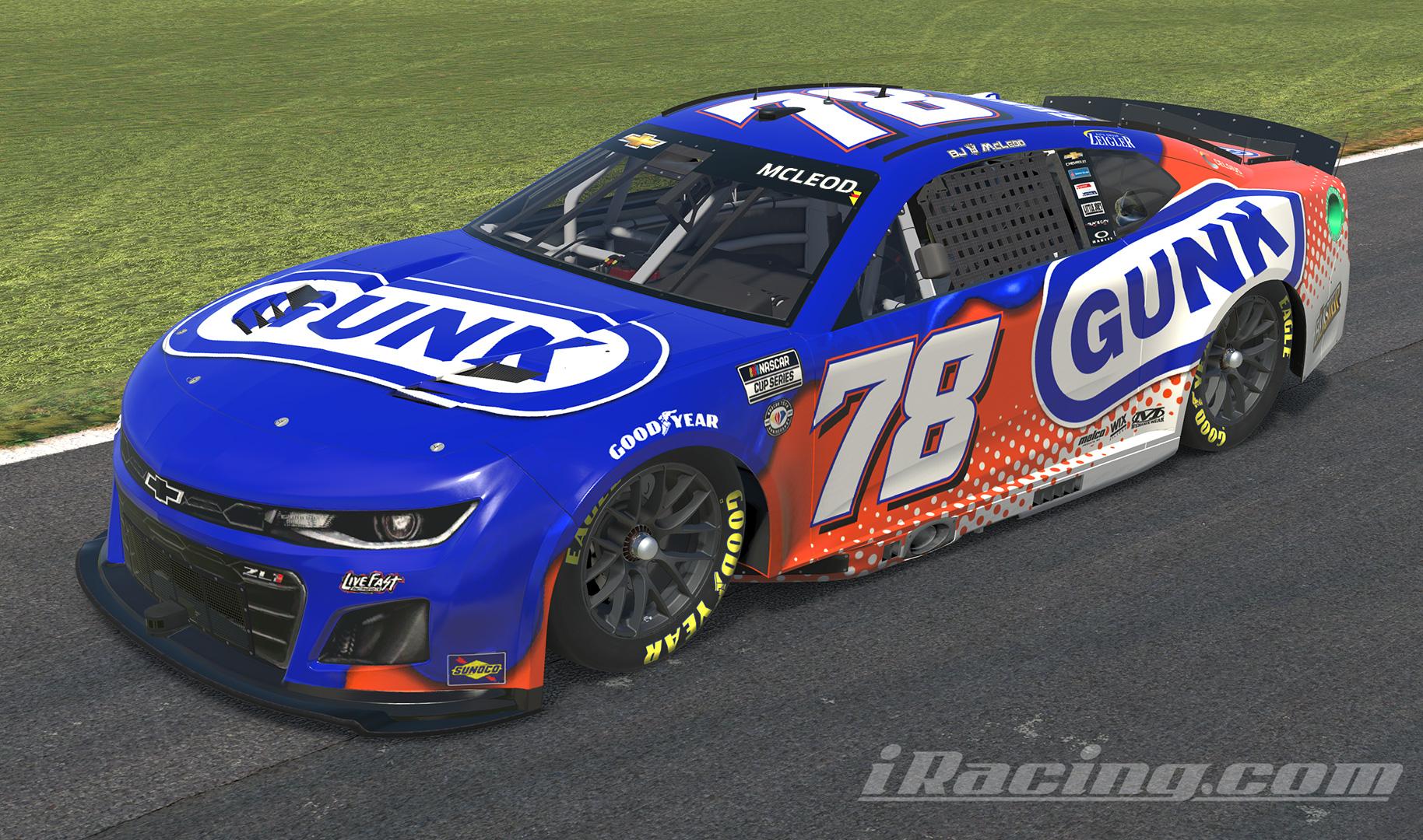 2023 78 BJ McLeod Gunk Camaro by Michael DiPasquale - Trading Paints