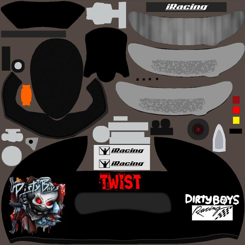 Dirty Boys Racing (Twist) by Justin Dennis - Trading Paints