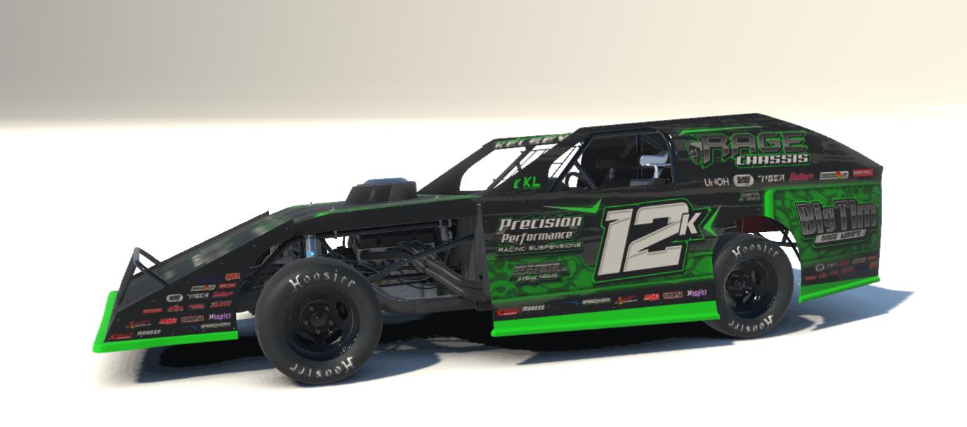 Dirt UMP Modified kelsey 12k green by Jaxson Reitzler - Trading Paints