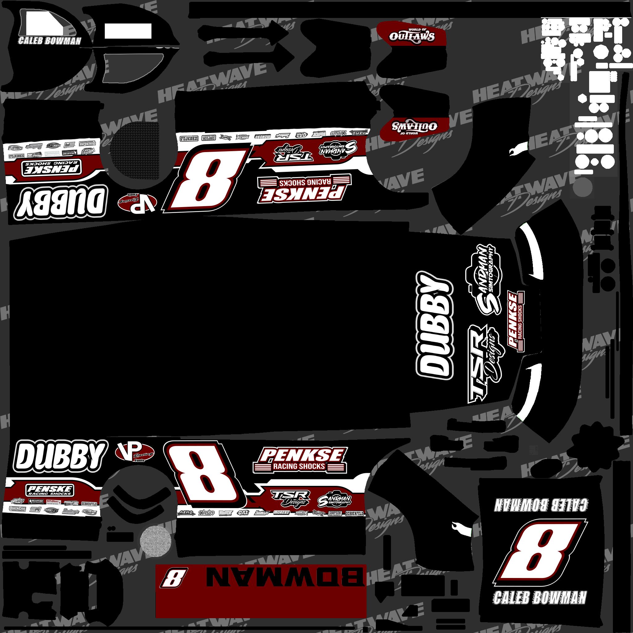 Caleb Bowman by Teyton Sander - Trading Paints