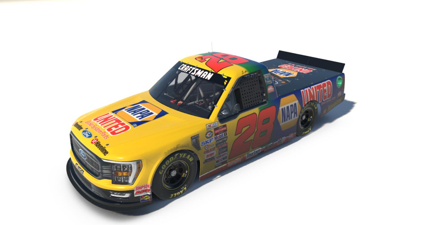 Ernie Irvan Napa United 1995 Ford F150 by Clay Kirchenbauer - Trading ...