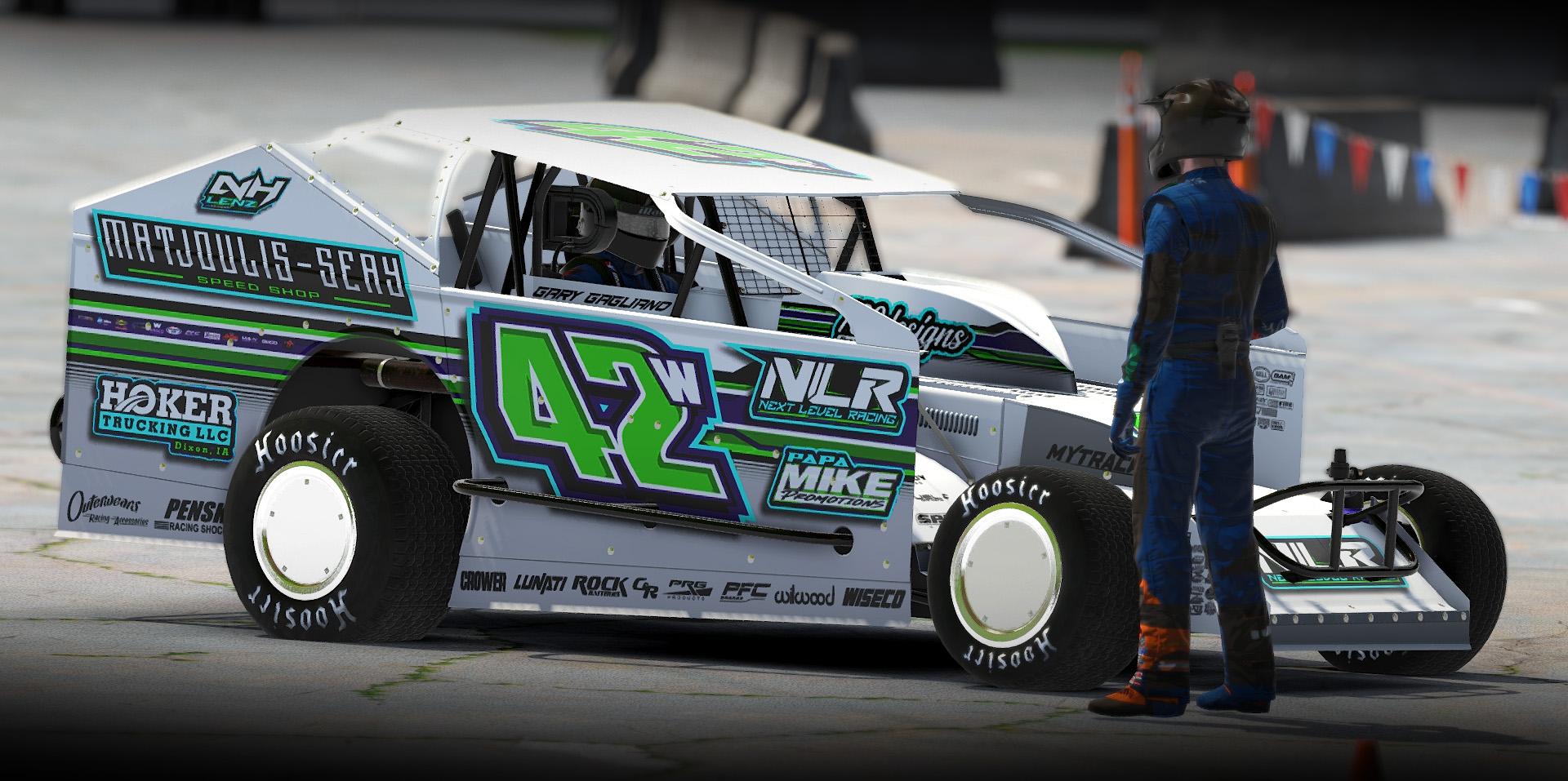 Gary Gagliano Big Block Modified by Garrett Marshall - Trading Paints
