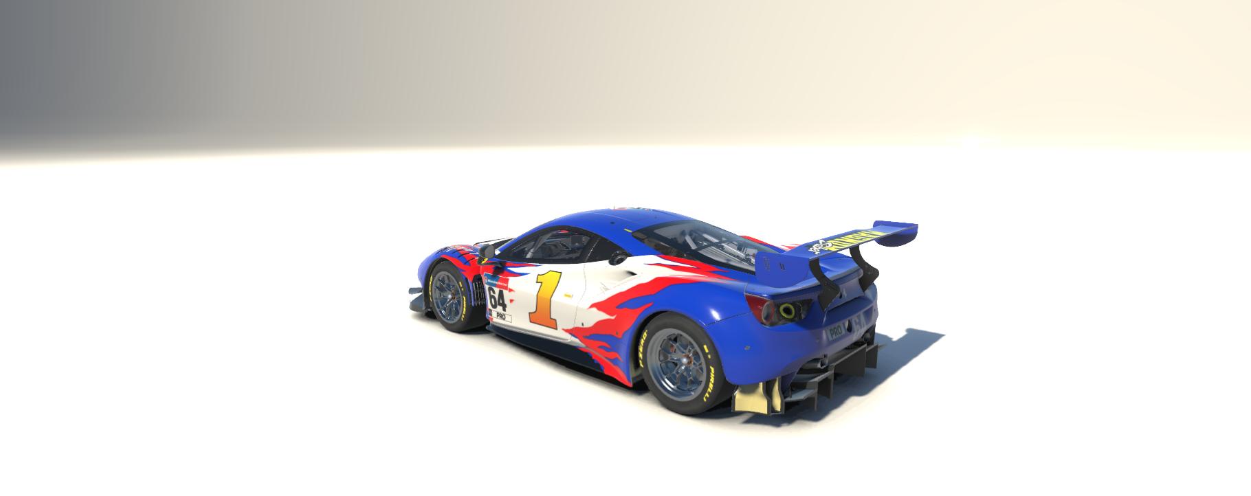 Ferrari 488 GT3 Evo 2020 - MAGNUM Saber by Yun Sung G. - Trading Paints