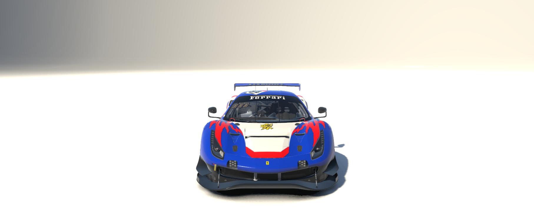 Ferrari 488 GT3 Evo 2020 - MAGNUM Saber by Yun Sung G. - Trading Paints