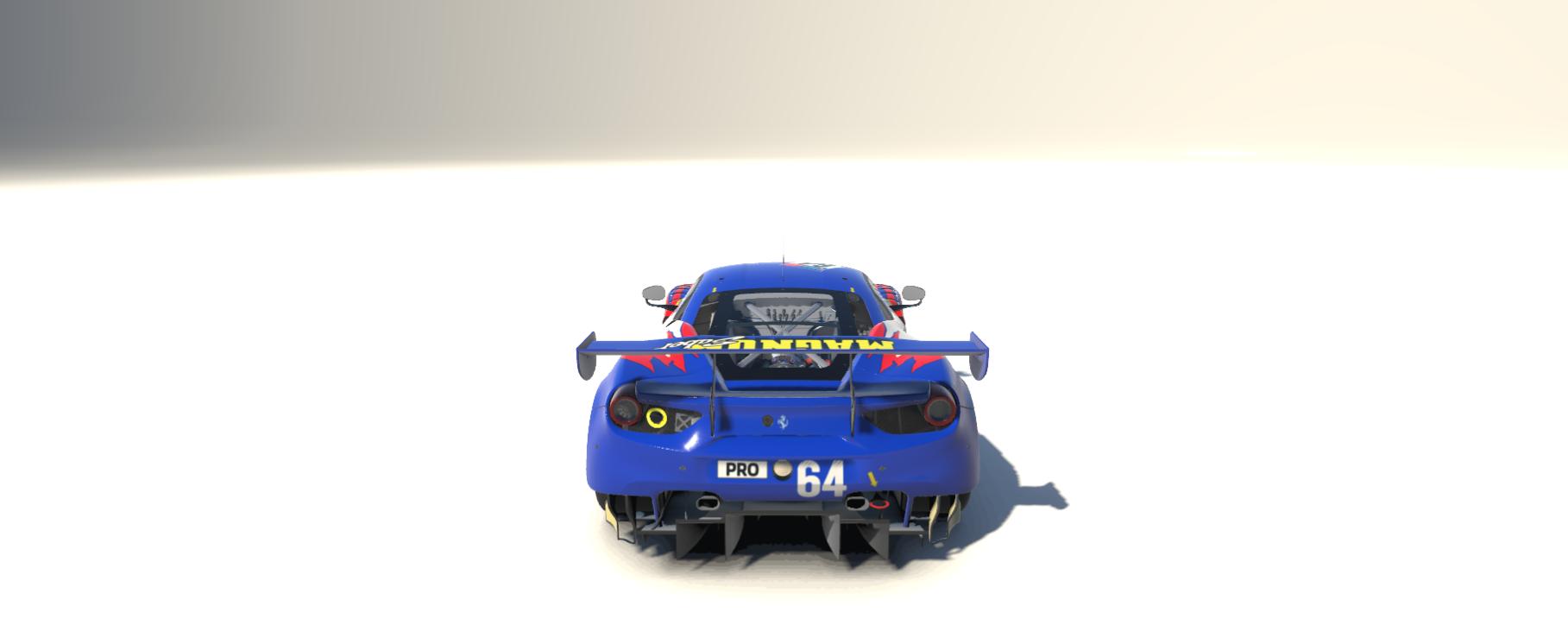 Ferrari 488 GT3 Evo 2020 - MAGNUM Saber by Yun Sung G. - Trading Paints