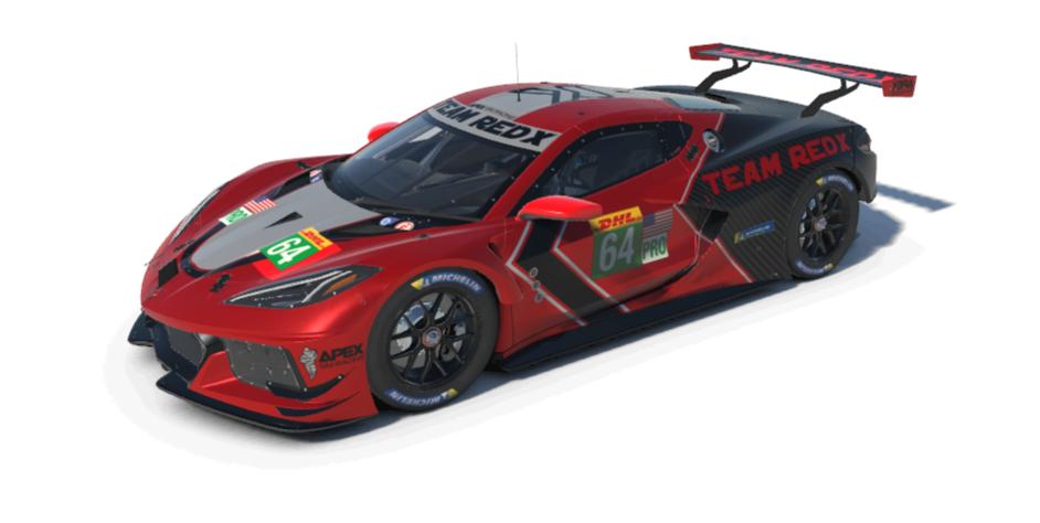 Team RedX - Chevrolet Corvette GTE by Jonas Janum - Trading Paints