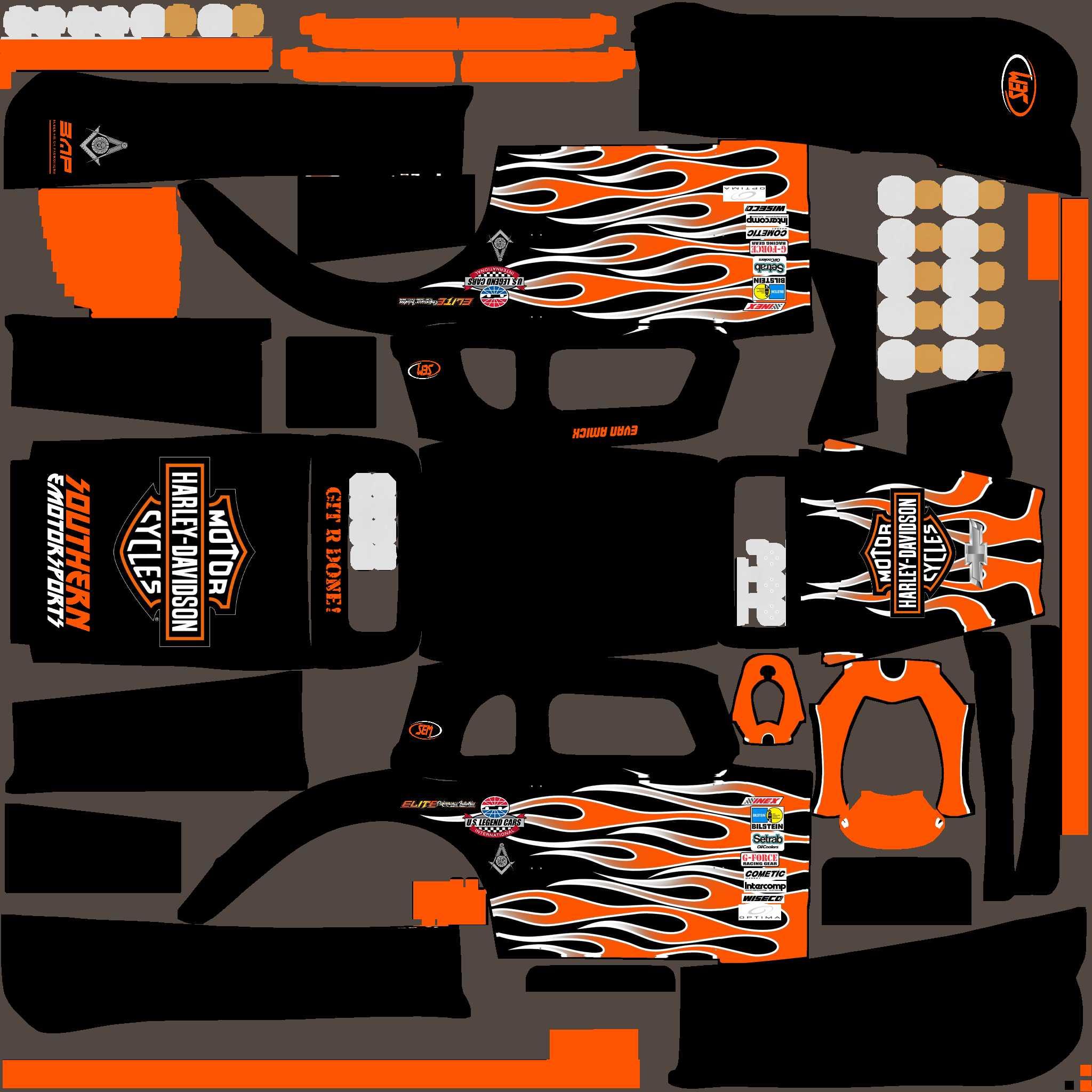 Southern E Evan Dirt Legend by Mike S. - Trading Paints