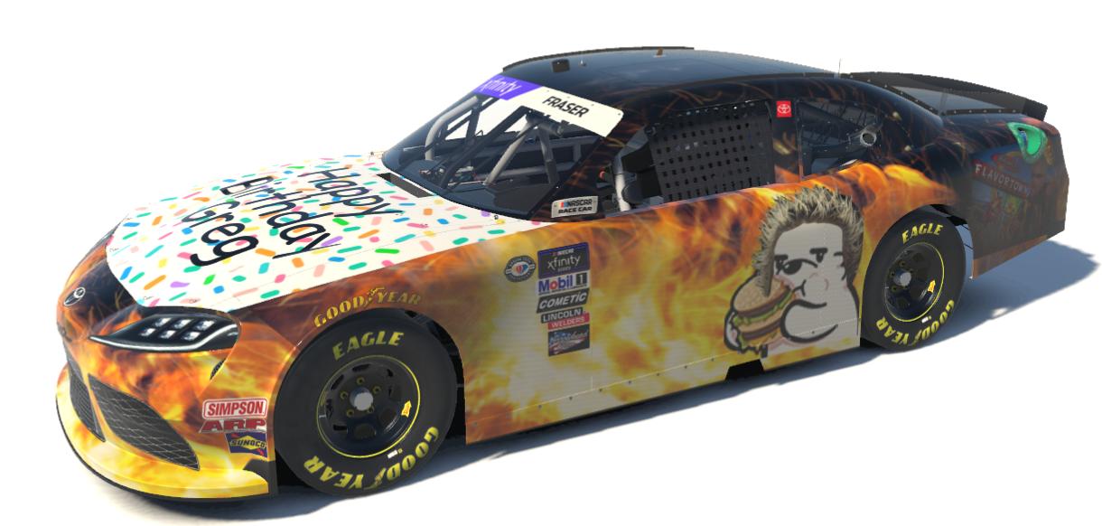 Happy Birthday Greg Welcome to Flavortown Toyota Supra by Lily Fraser ...