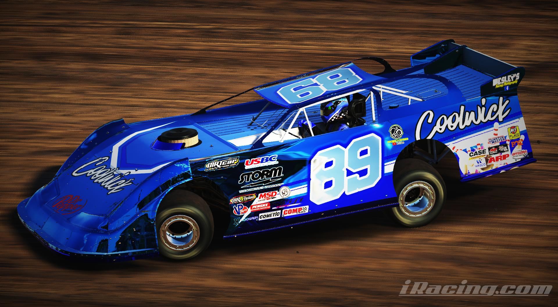 #89 Coolwick Late Model by Wesley Strait - Trading Paints