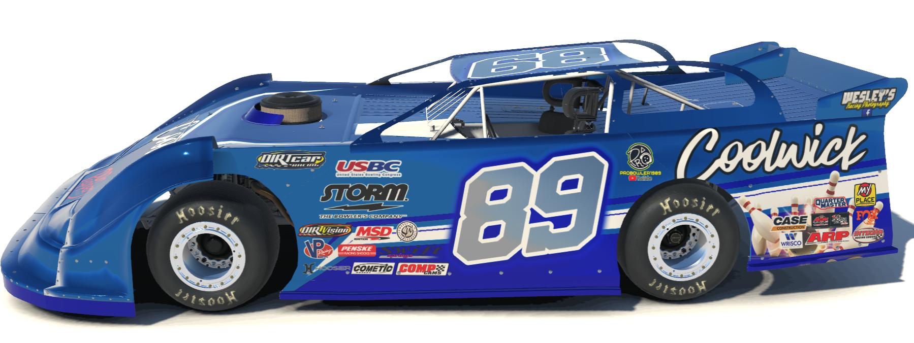 #89 Coolwick Late Model by Wesley Strait - Trading Paints