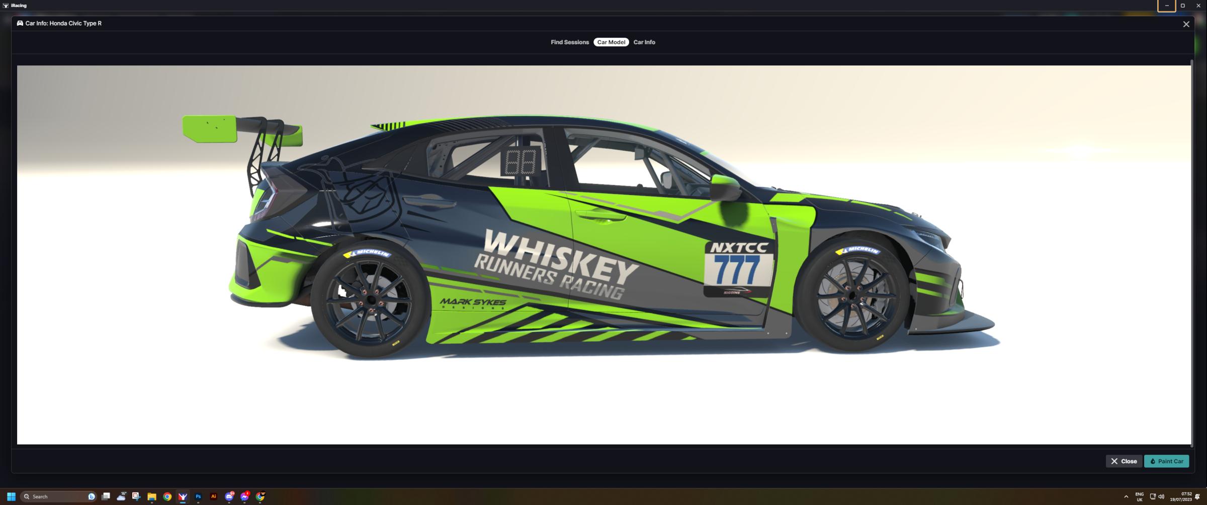 WRR Honda Civic Type R by Daniel Fritz4 - Trading Paints