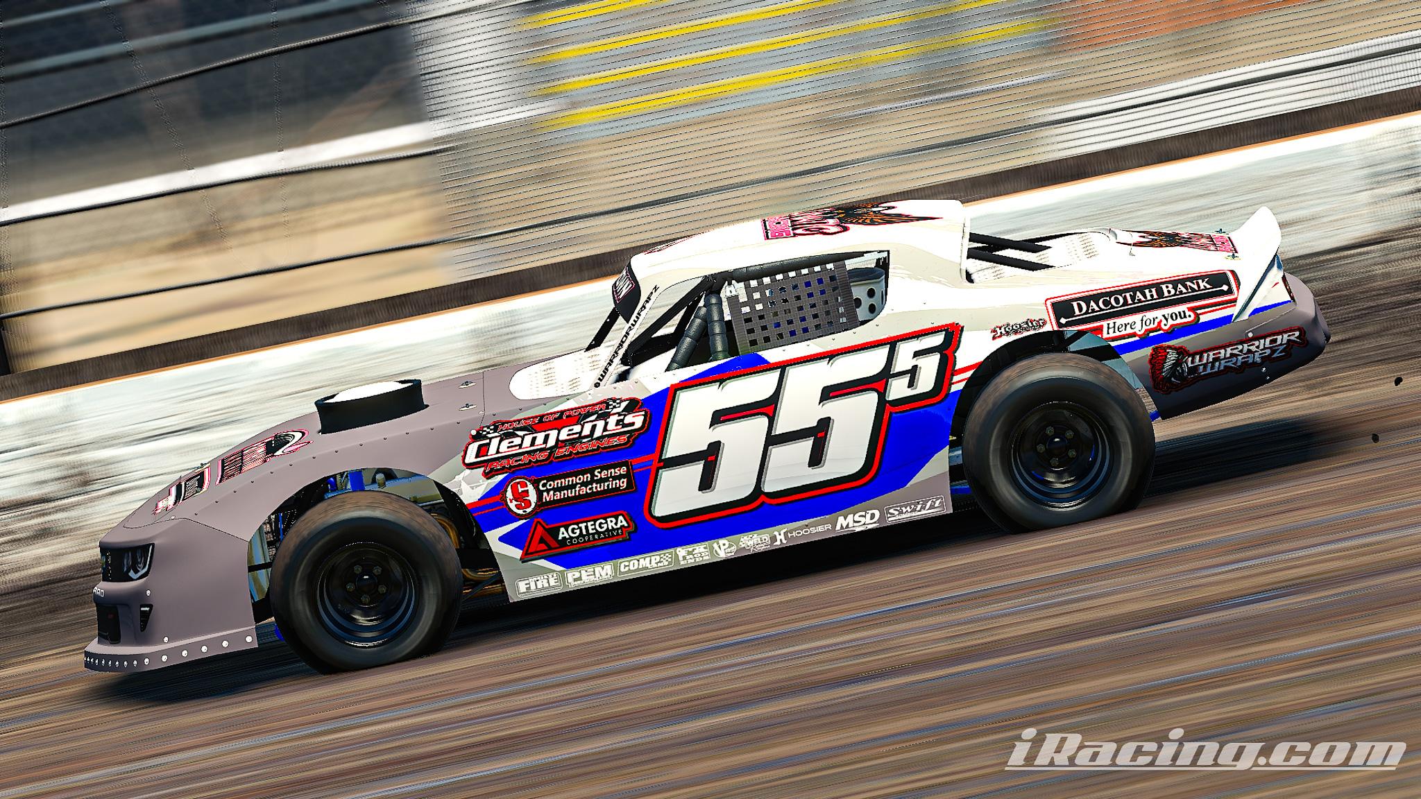 Keagan Brown Lunatic Racing #555 DSS by Keagan B. - Trading Paints