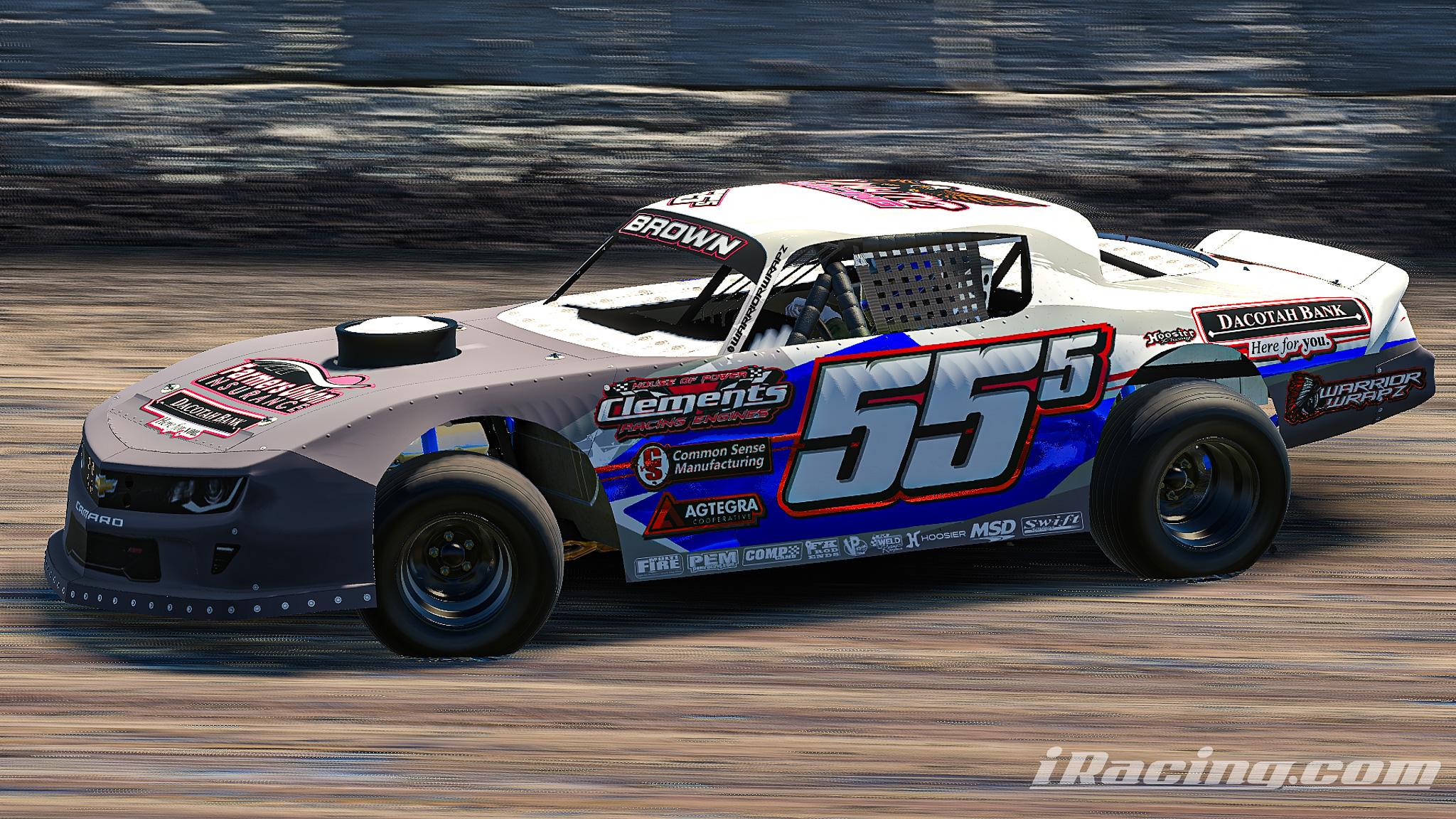 Keagan Brown Lunatic Racing #555 DSS by Keagan B. - Trading Paints