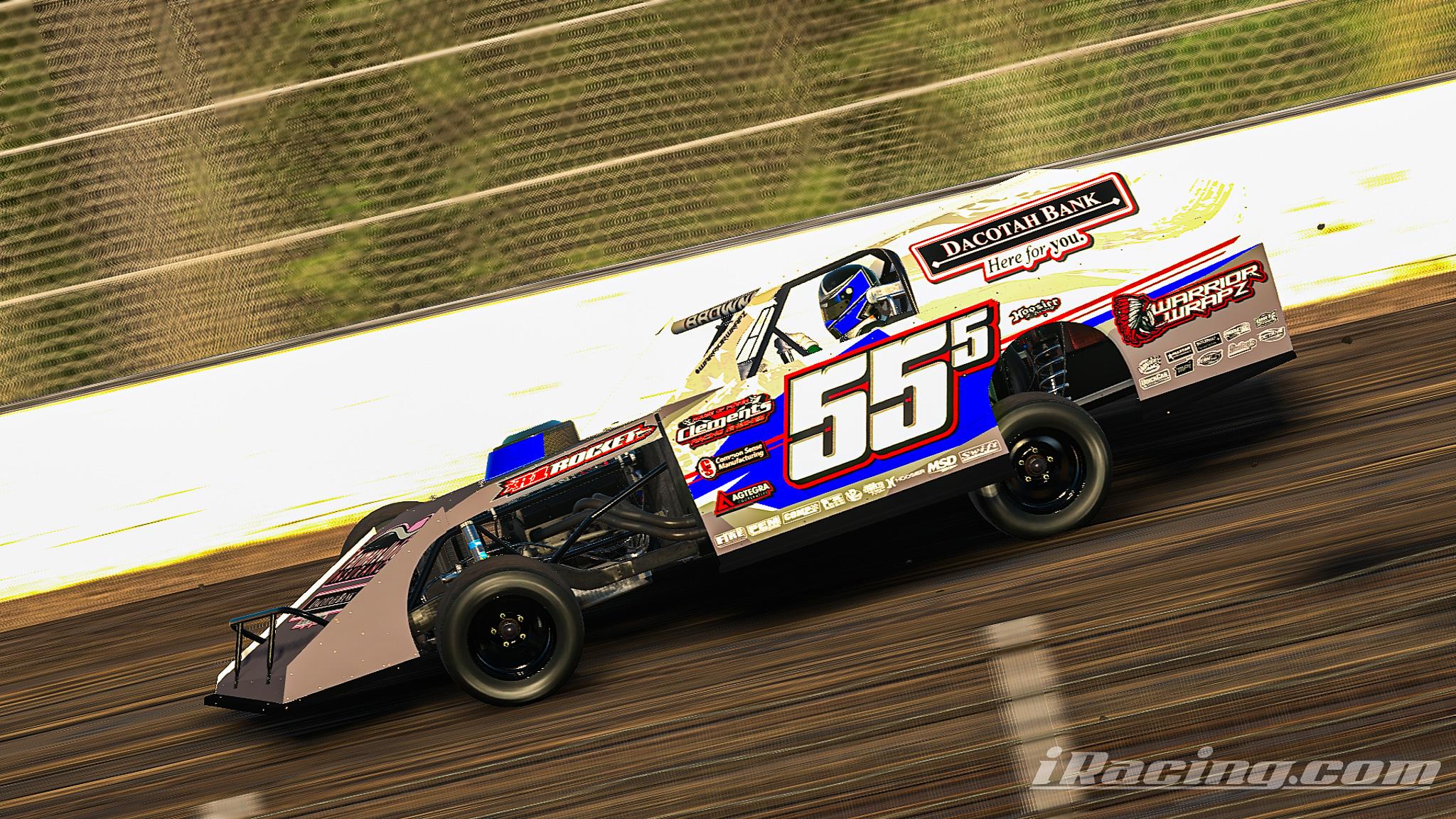 Keagan Brown Lunatic Racing #555 UMP by Keagan B. - Trading Paints