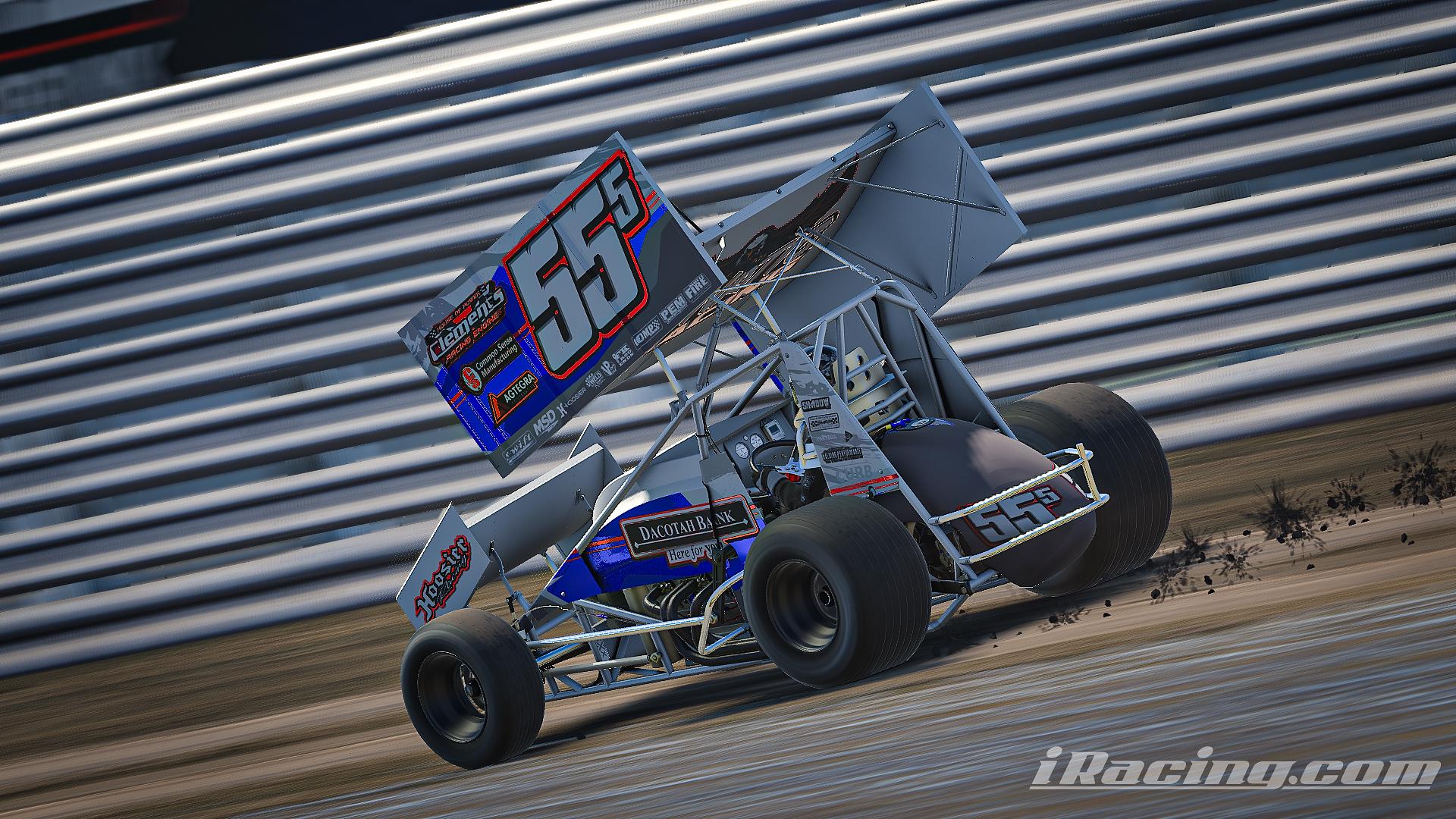 Keagan Brown Lunatic Racing #555 WSC by Keagan B. - Trading Paints