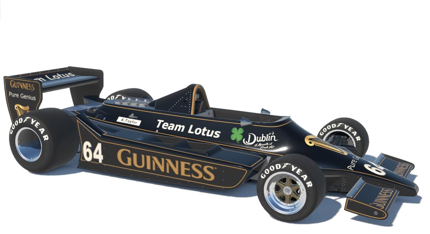 Guinness Sponsored Lotus 79 by Andrew P Taylor - Trading Paints