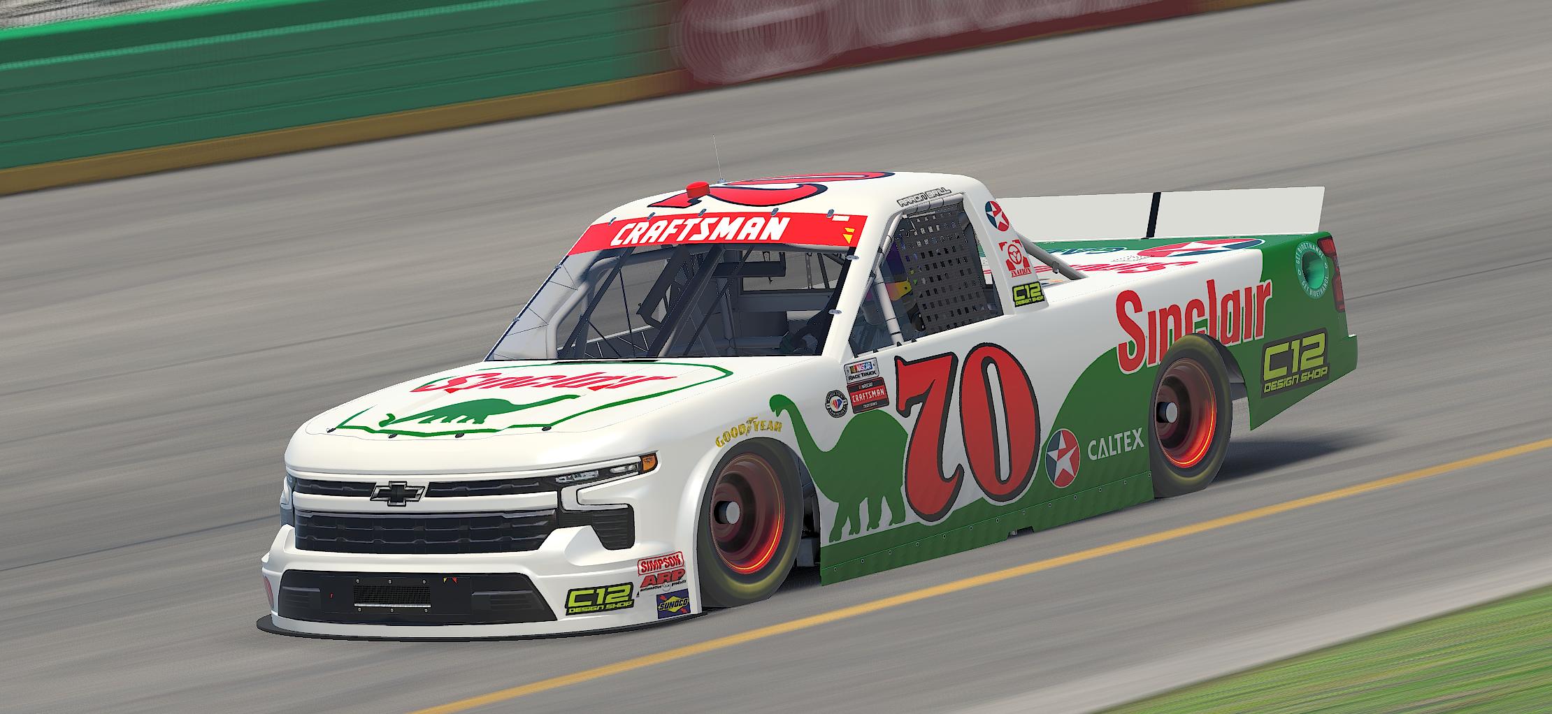 Aaron Brills #70 Sinclair/CALTEX Silverado by Colby Whipple - Trading ...