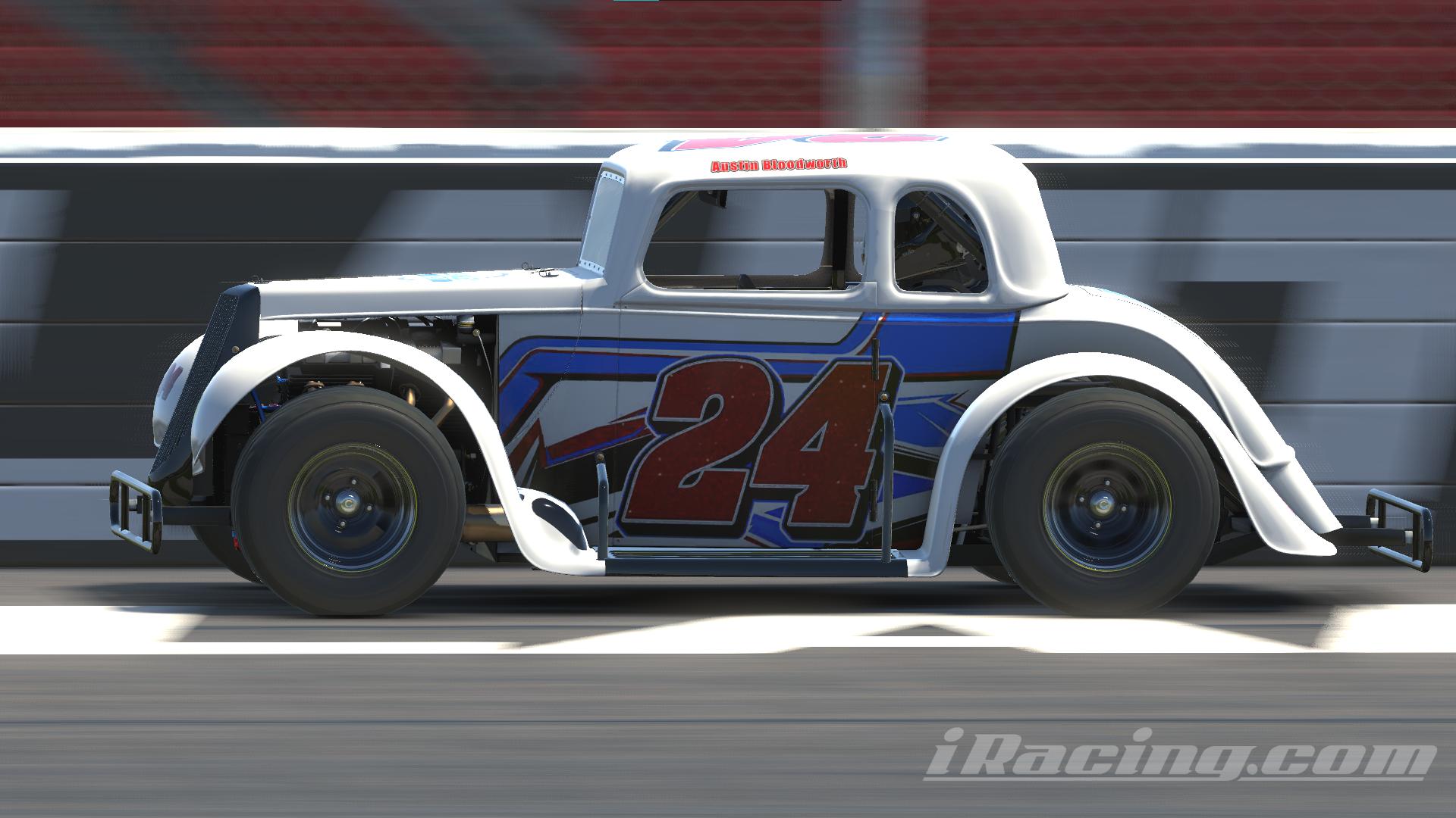 Austin Bloodworth 2023 Legend Car (Custom #) by Austin Cook3 - Trading ...