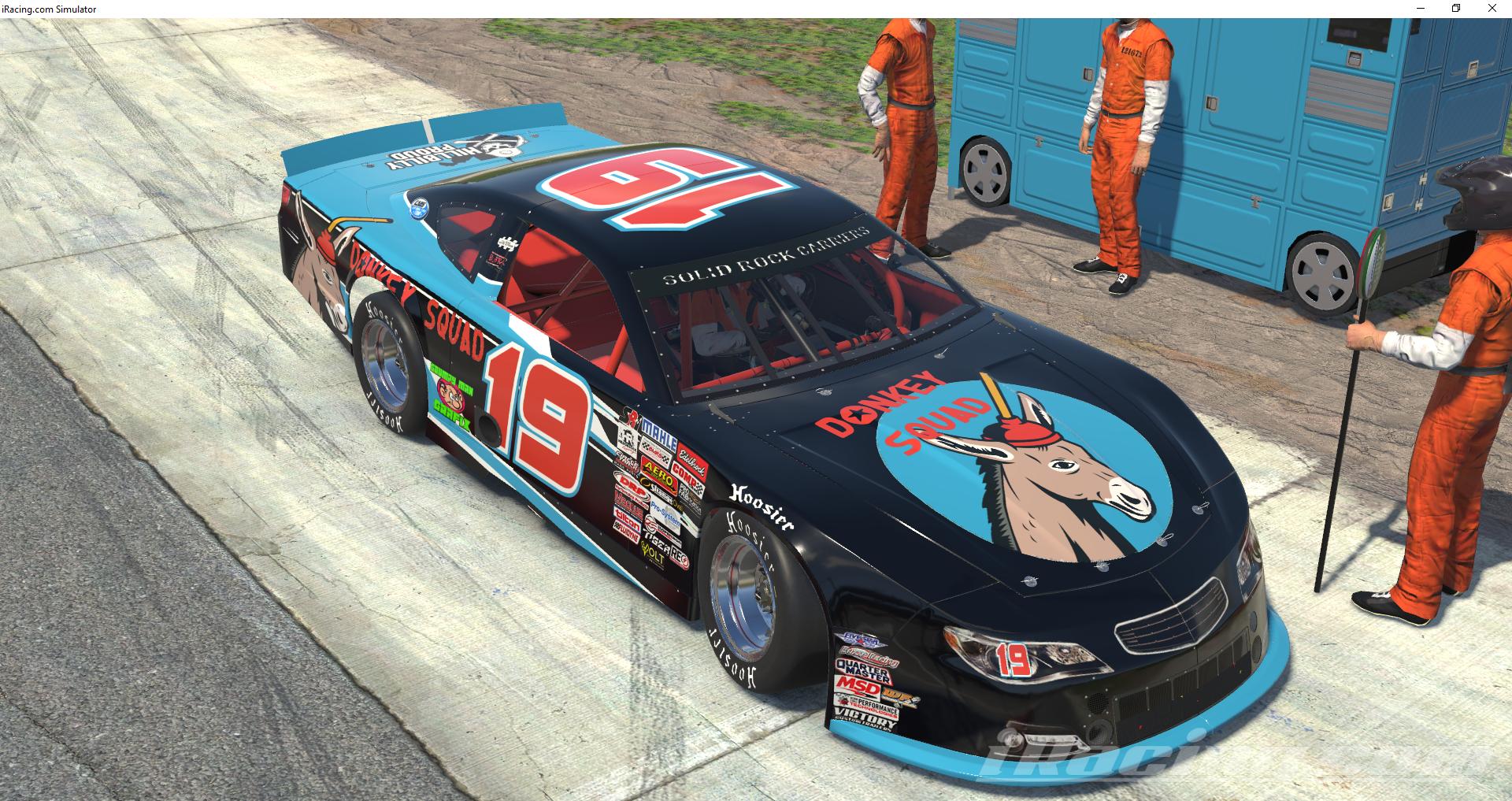 Donkey Squad Late Model by Don Henry III - Trading Paints