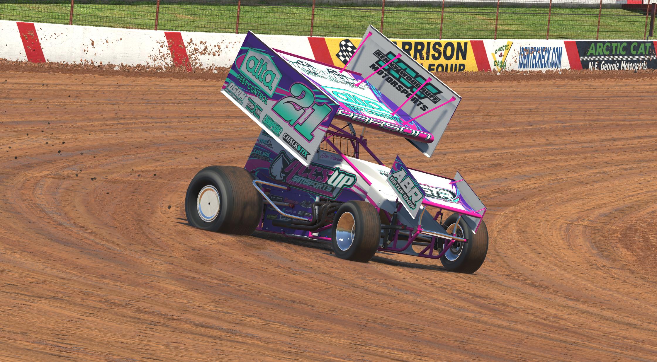 Eric Sprint Car July 28 2023 copy by Josh Whiteman - Trading Paints