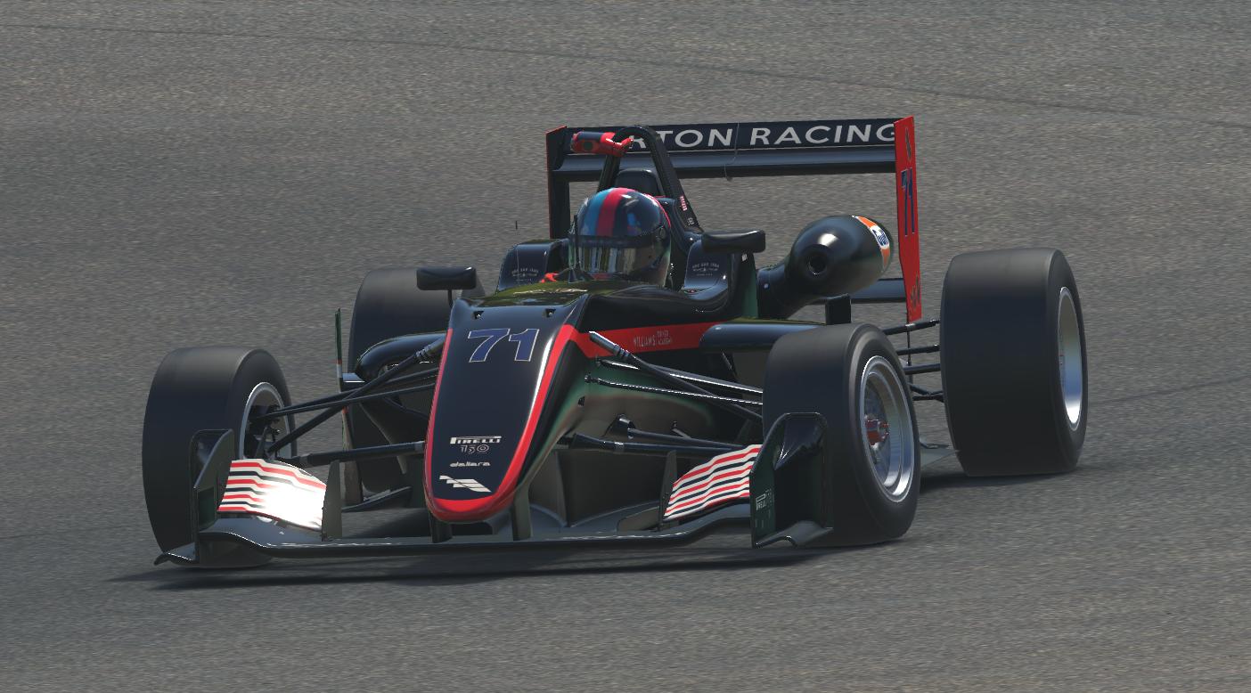 Barton Racing livery (black) by Sean Reed - Trading Paints