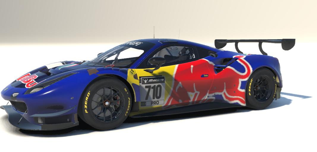Red Bull Ferrari by Sam Cooper-Bennett - Trading Paints