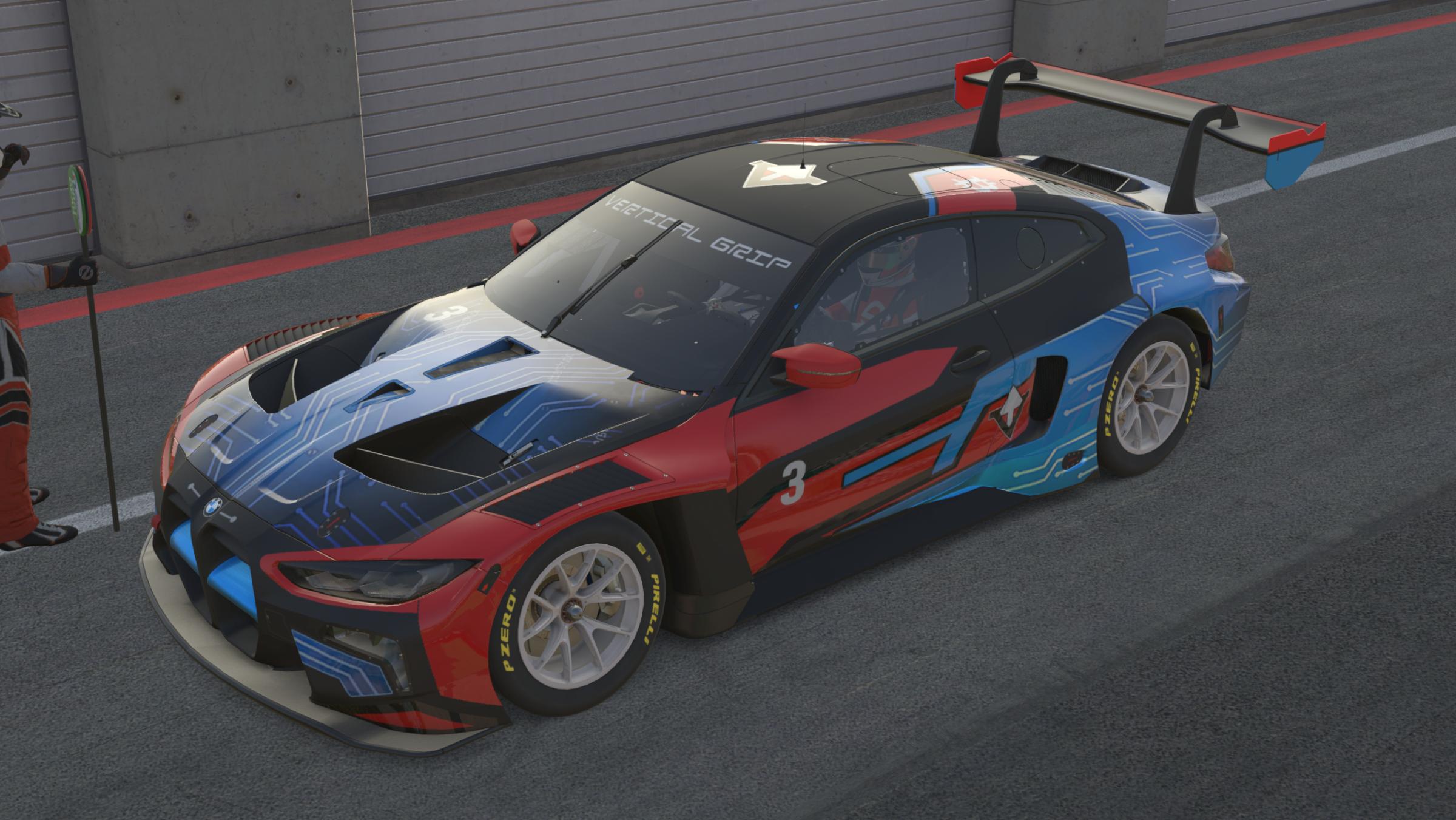 BMW M4 GT3 Vertical GRip by Georgi Raychev - Trading Paints
